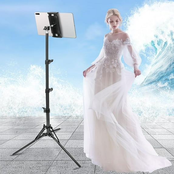 LINYAN-Tablet Tripod Stand, with 65 inch Height Adjustable Tripod Stand ...