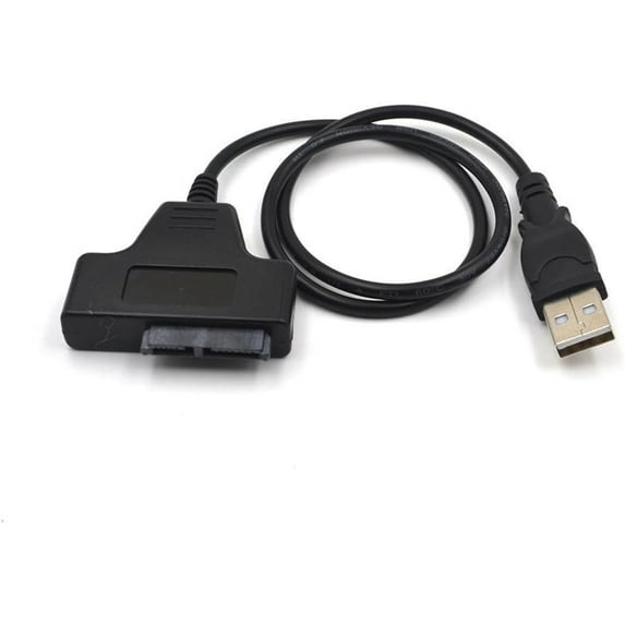 LINYAN-USB 2.0 to 7+6 13 Pin Slimline Slim SATA Laptop CD/DVD Rom ...