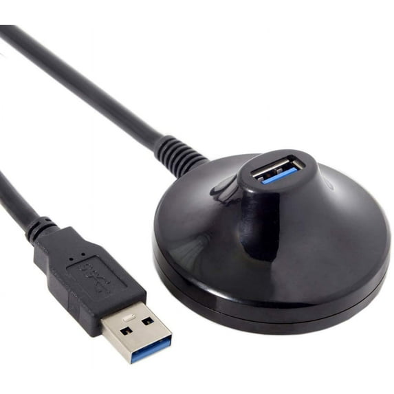 LINYAN-USB 3.0 Type-A Male to Female Extension Dock Station Docking ...