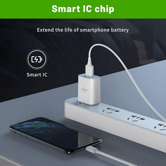 LINYAN-USB A Charger 1A/5V Single Port USB Wall Plug 5W Wall Plug Brick ...