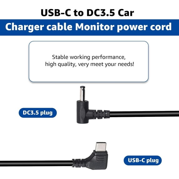 LINYAN-USB-C to DC Car Charger Cable for Furrion FOS07TADS Vision S ...