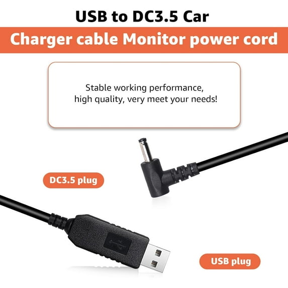 LINYAN-USB to DC Car Charger Cable for Furrion FOS07TADS Vision S ...