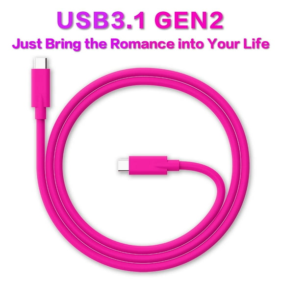 LINYAN-USB Type C to C 3.1 Gen 2 Cable with 100W PD,10Gbps Data ...