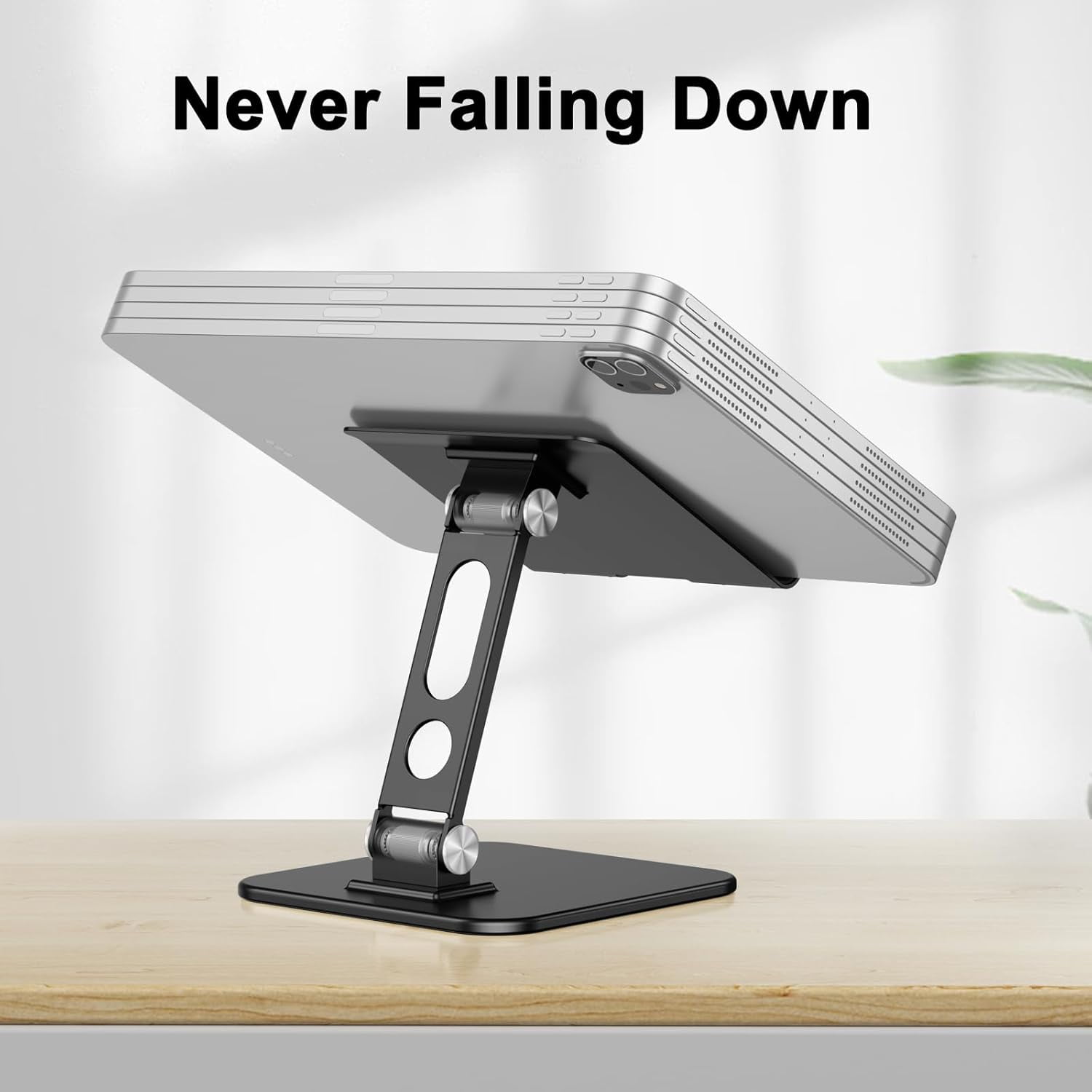 LINYAN-Upgraded Adjustable Tablet Stand Holder, Heavy Duty Foldable ...