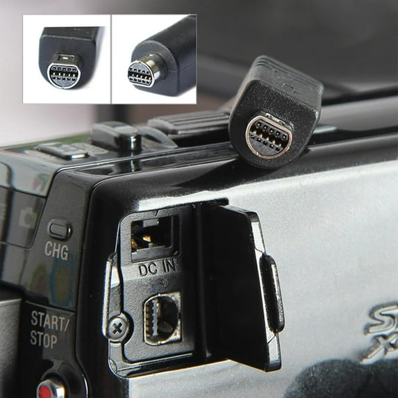 LINYAN-VMC-15FS 10pin to USB Data Sync Cable for HandyCam DCR-SX85, DCR ...