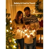 LINYAN-Vintage C9 LED Christmas Lights Outdoor, 25FT Christmas String ...