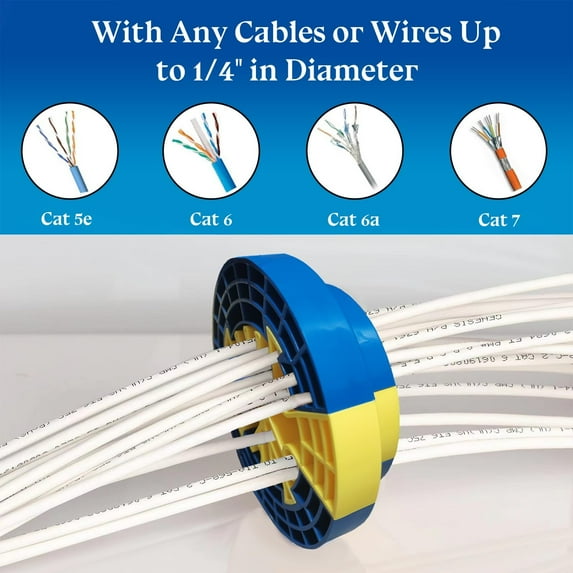 LINYAN-Wire Comb 1 Pack, Cable Organizer Tools, Cable Tidy Management ...