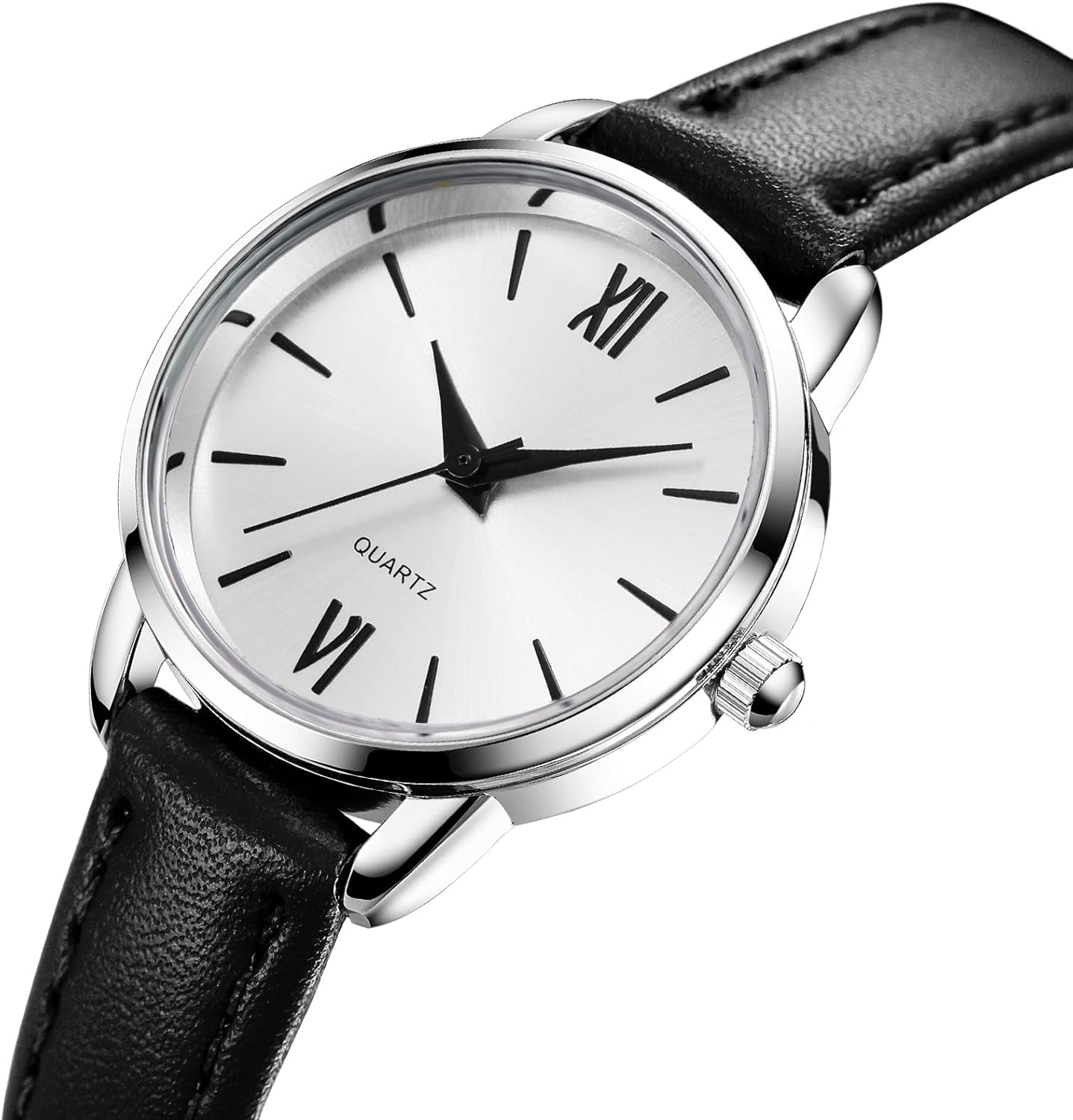 LINYAN-Women's Leather Strap Watch Minimalist Wrist Watches for Women ...