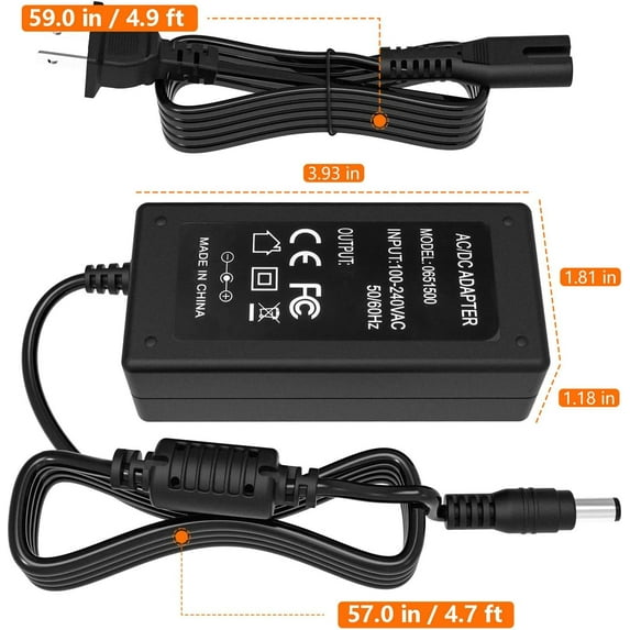 LINYAN-for Blackstar 6.5V AC DC Power Adapter Compatible with Fly 3 ...