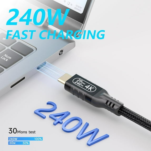 LINYAN-usb c extension cable 10ft/3M,usbc female to male,long usb c ...