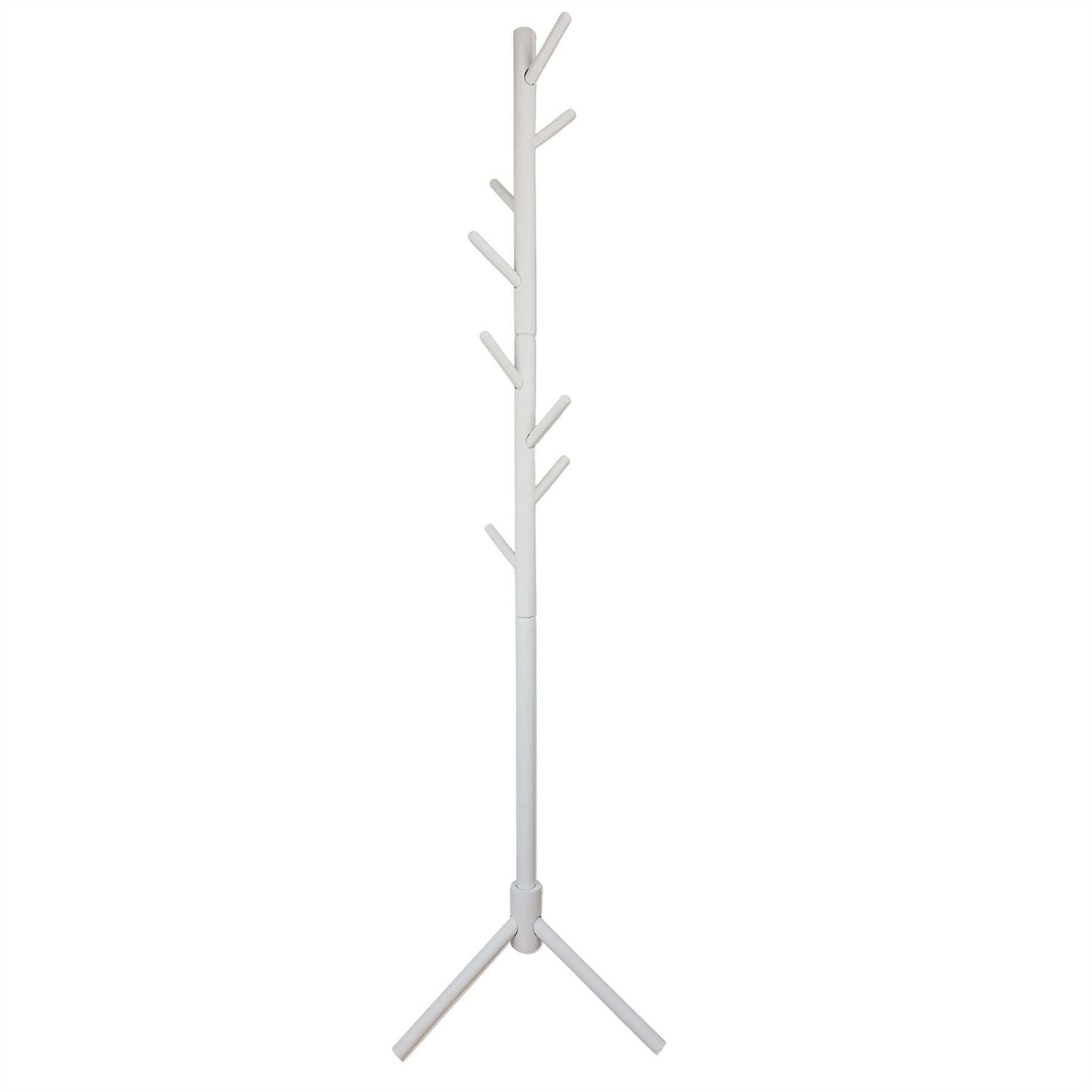 LINZJI Solid Wood Coat Rack, Free Standing Coat Rack, Tree-Shaped Coat ...