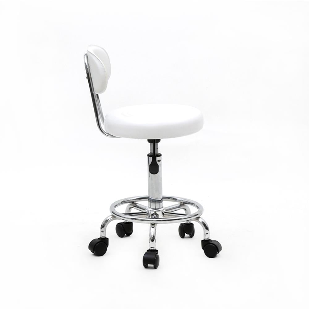 LINZJI Stool with Wheels, Esthetician Lash Tech Pedicure Chair ...