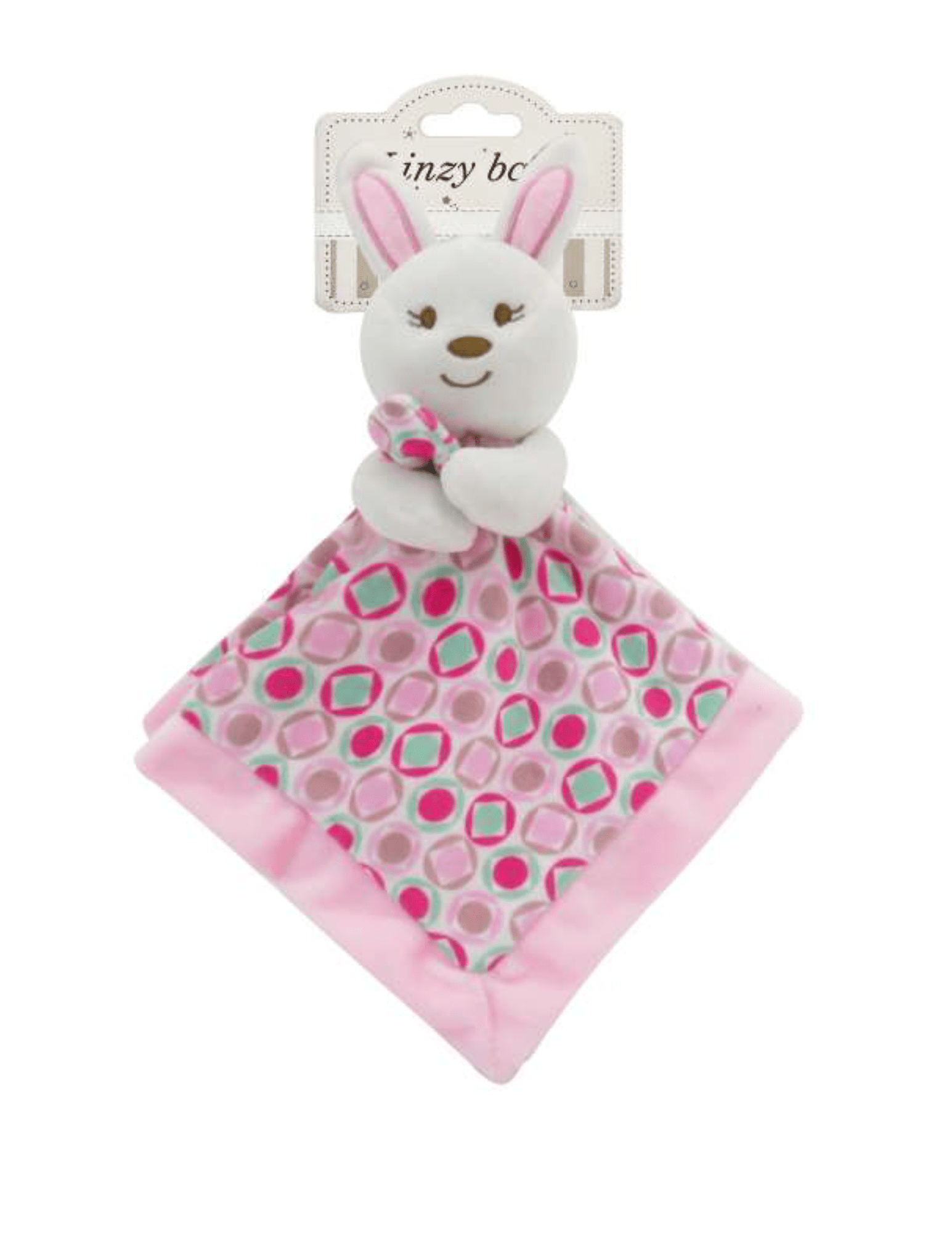 LINZY BABY - Bunny (Pink) - Baby Infant Stuffed Animal Security Blanket ...
