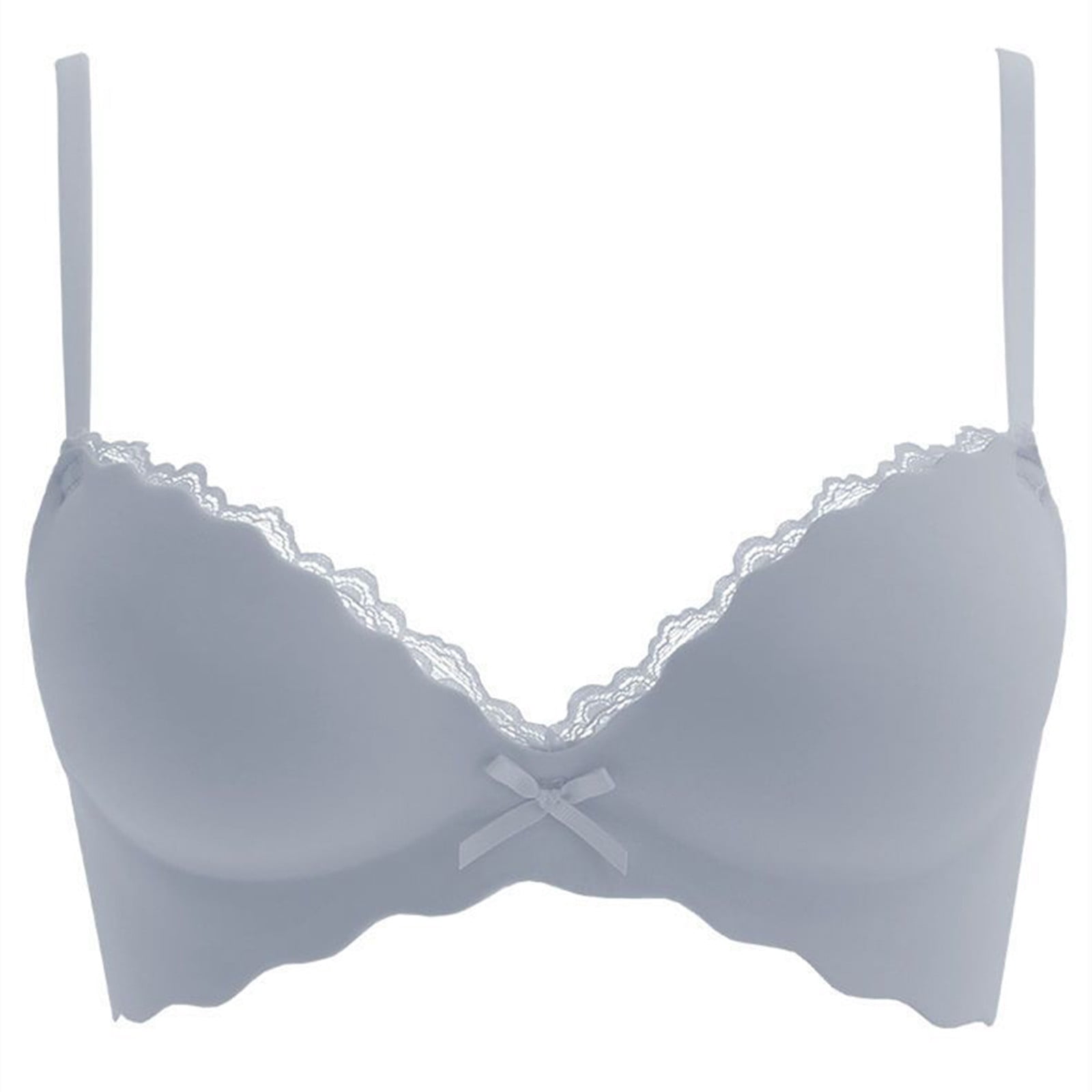 LIOJIN Women's Bra Women'S Flat-Chest Special Sexy Lace Gathered ...