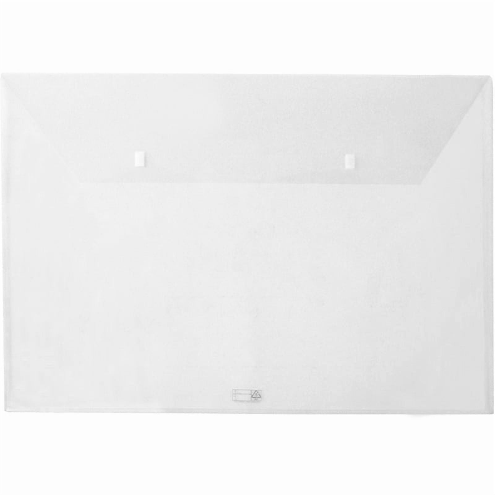 LION Poly Oversized Project Envelope, 18" x 24", Clear, 6EA/Box ...