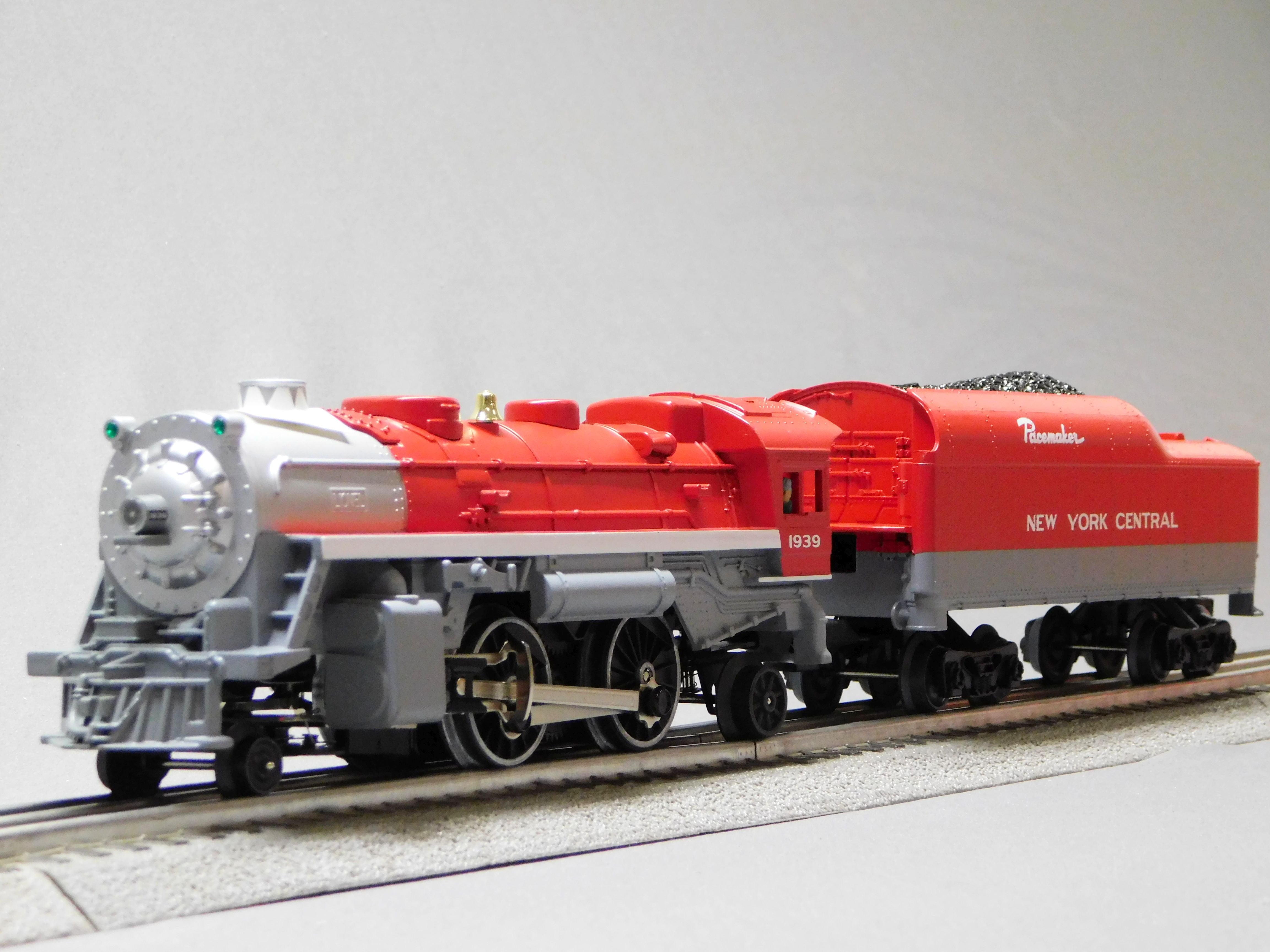 LIONEL 2-4-2 NEW YORK CENTRAL LIONCHIEF STEAM ENGINE #1939 O GAUGE ...