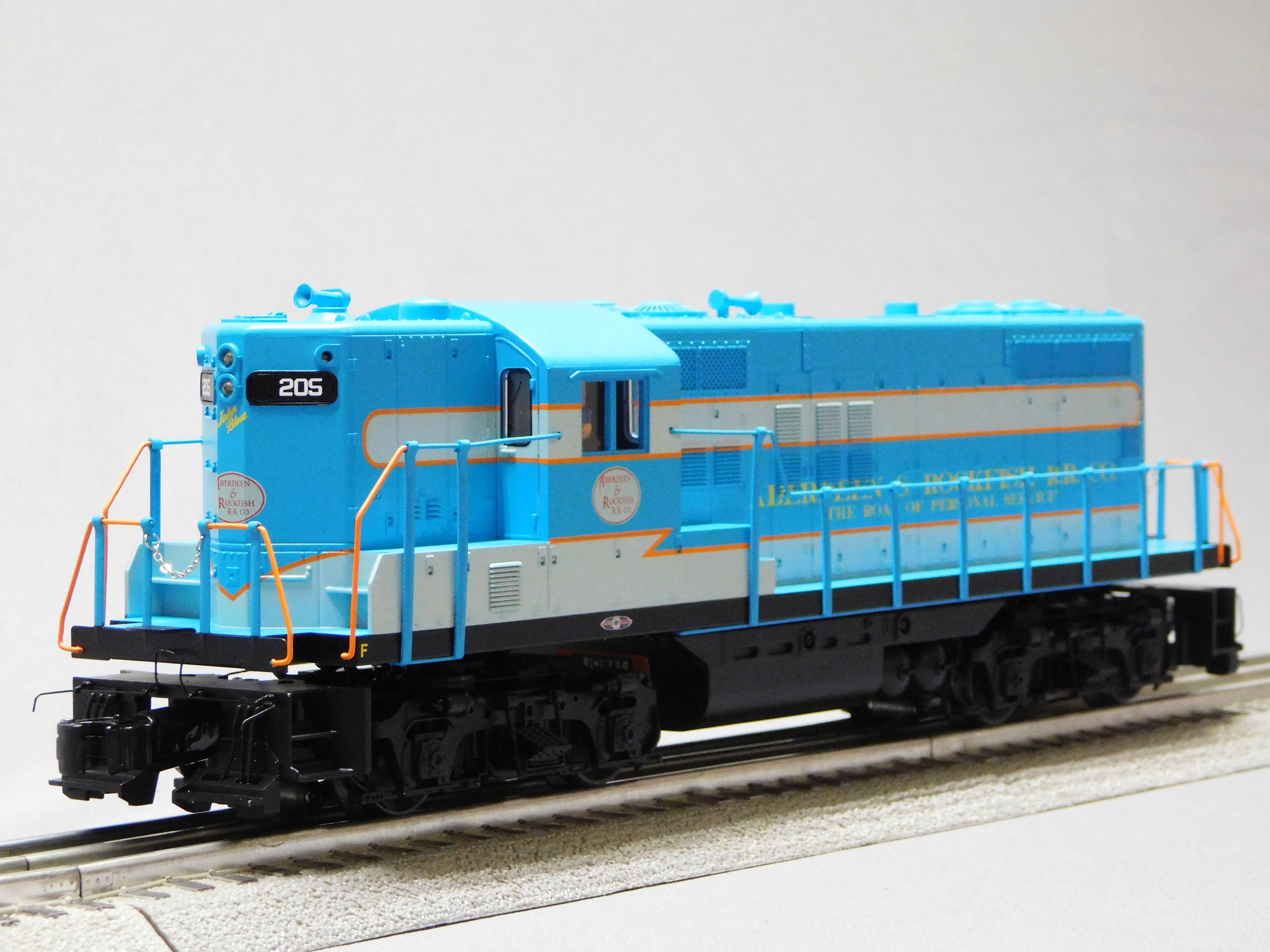 LIONEL ABERDEEN & ROCKFISH JOHN BLUE GP7 LIONCHIEF 2.0 DIESEL O GAUGE ...