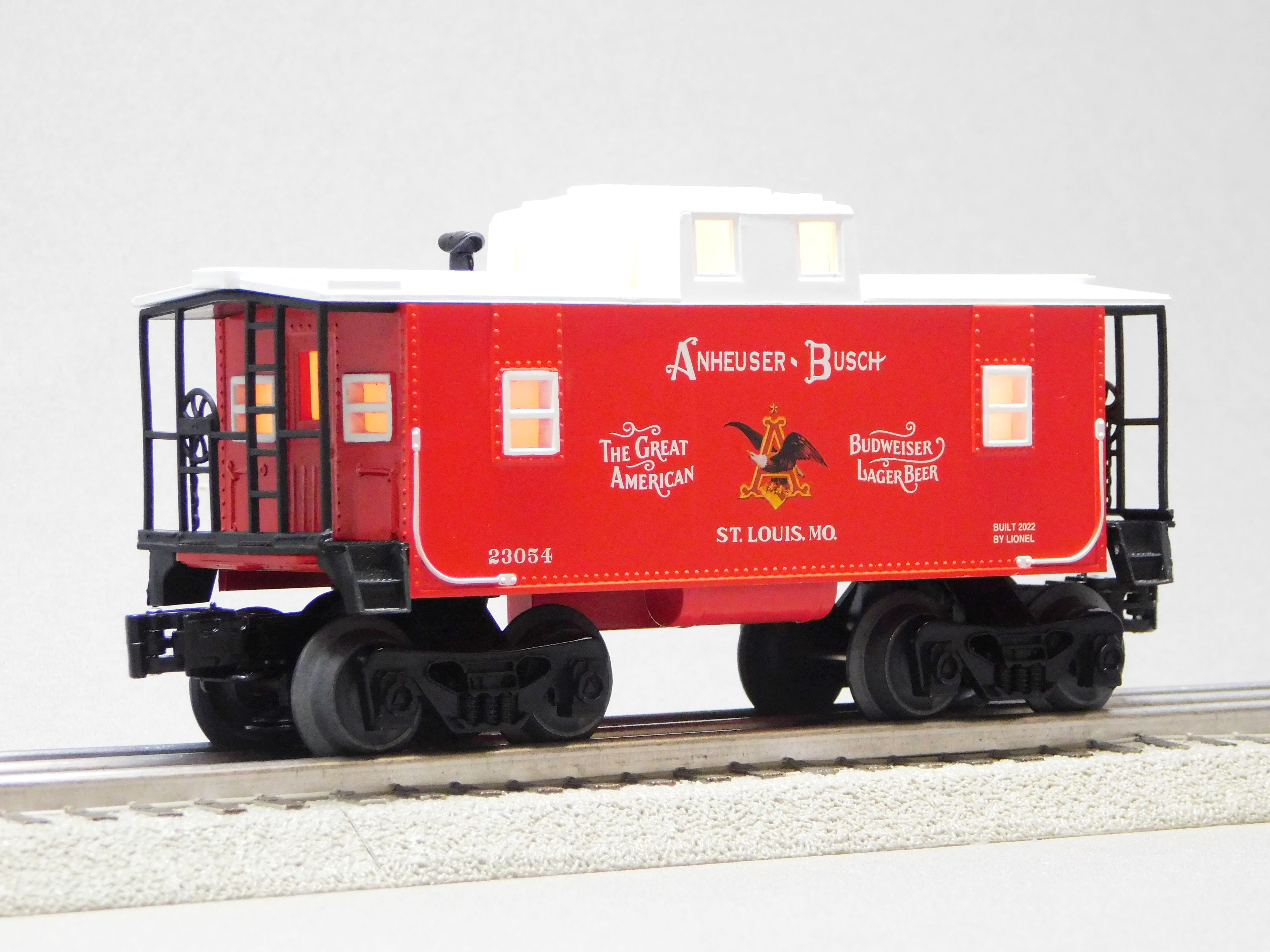 LIONEL ANHEUSER-BUSCH CABOOSE #23054 O GAUGE 2223050-C - Walmart.com