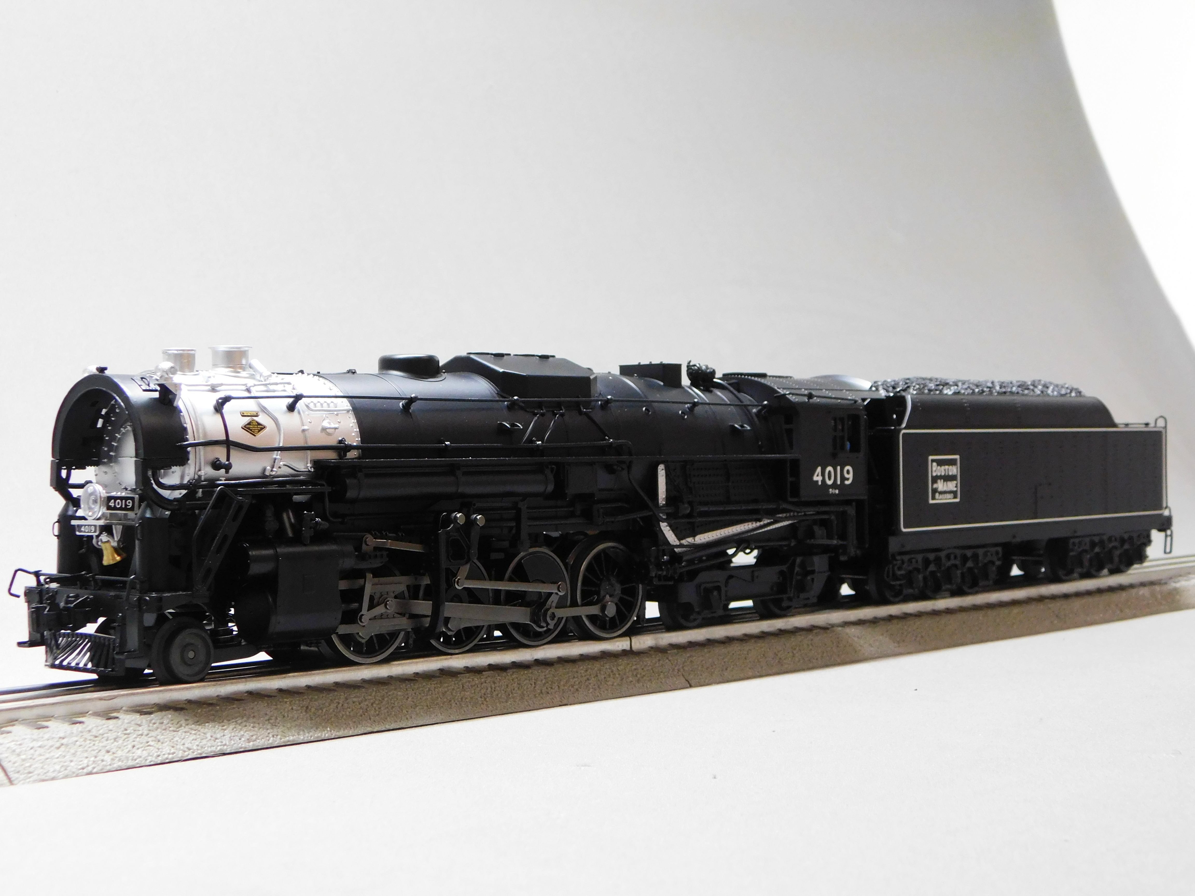 LIONEL BOSTON & MAINE LEGACY A1 BERKSHIRE 2-8-4 STEAM ENGINE O GAUGE ...