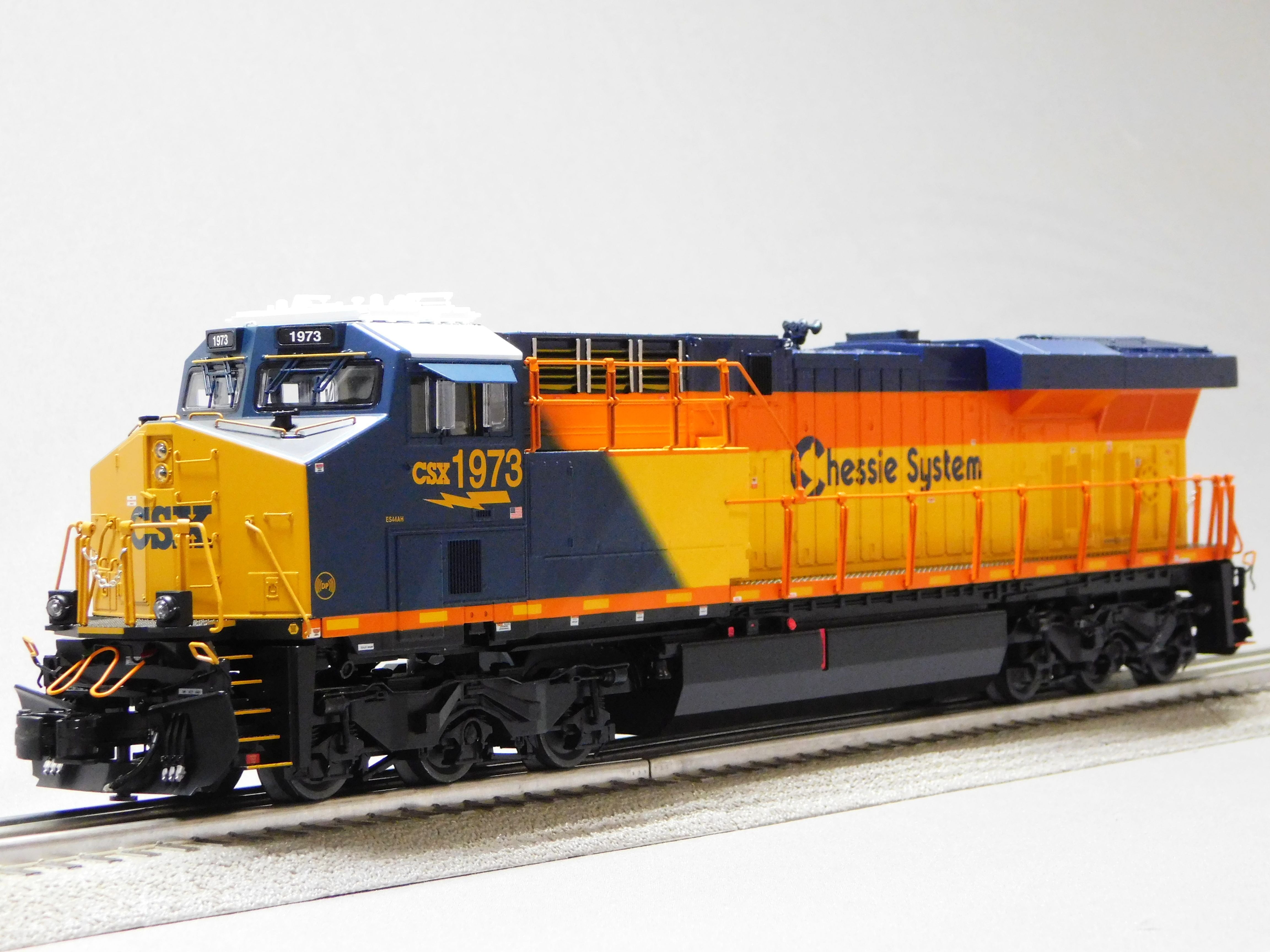 LIONEL BTO CSX ES44AC NON-POWERED 1973 DIESEL LOCOMOTIVE O GAUGE 2433729 - Walmart.com