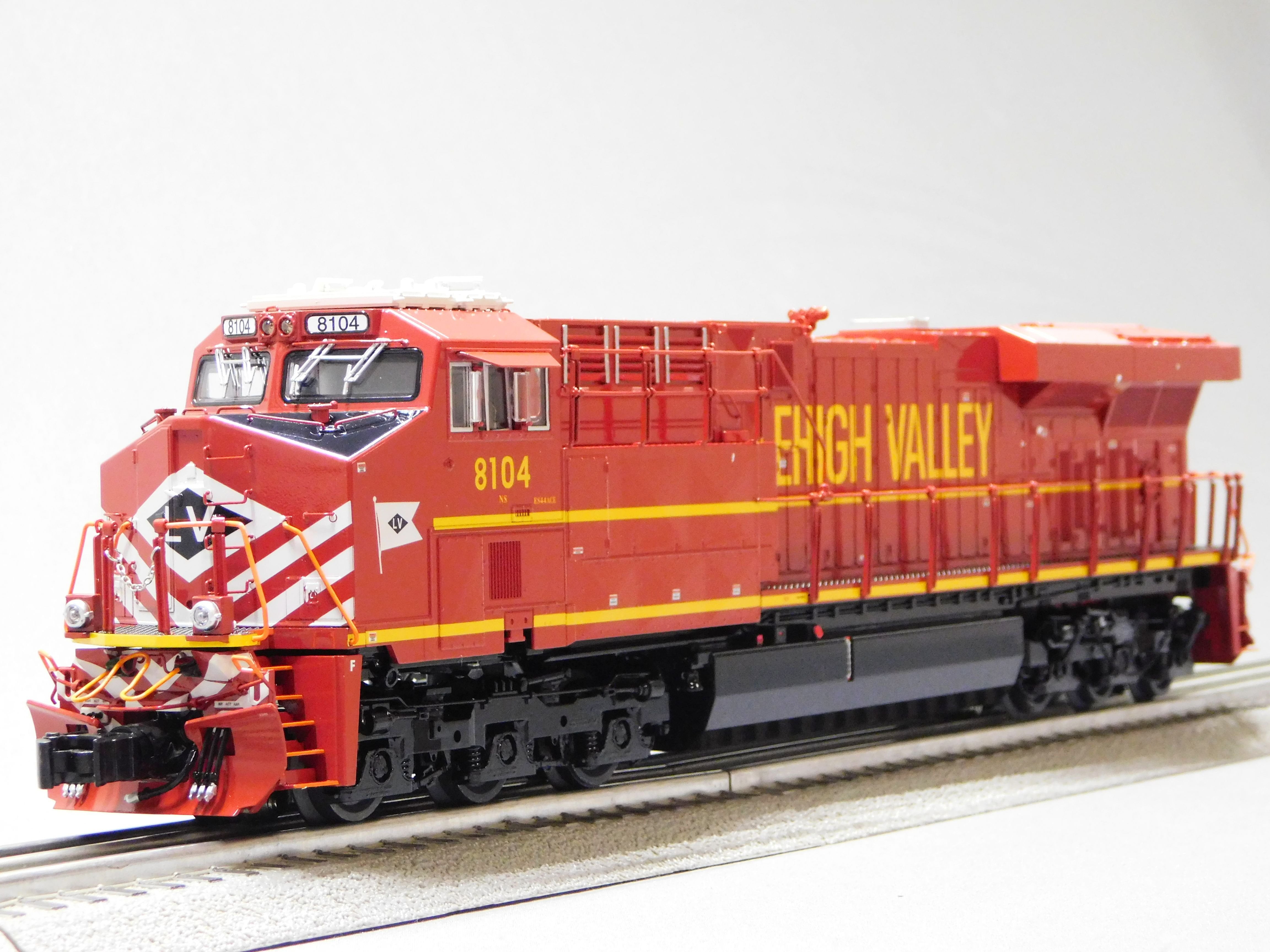 LIONEL BTO LEHIGH VALLEY LEGACY ES44 DIESEL LOCOMOTIVE O GAUGE 2433481 ...
