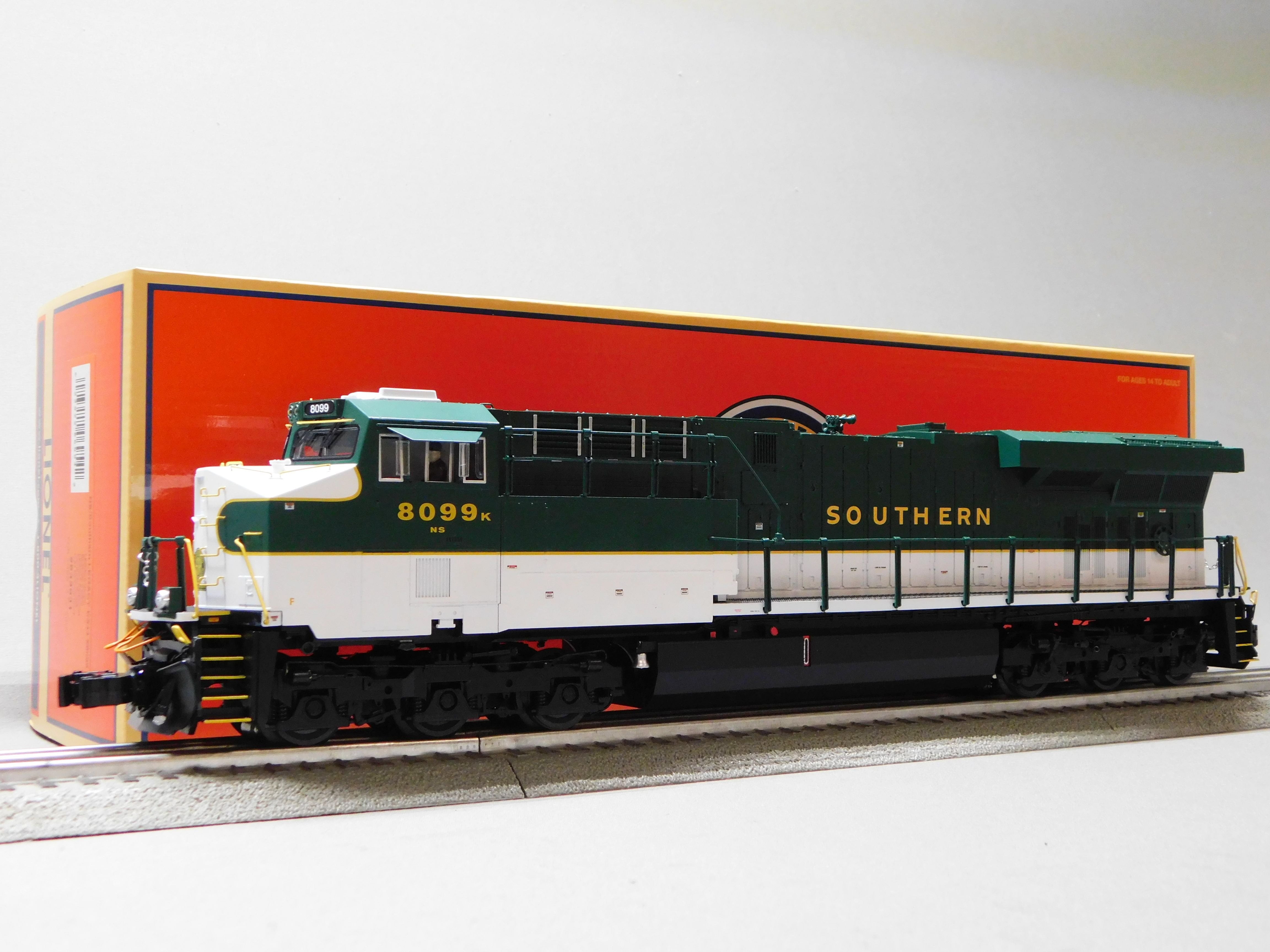 LIONEL BTO NS SOUTHERN LEGACY ES44 #8099 DIESEL ENGINE O GAUGE 2533631 ...