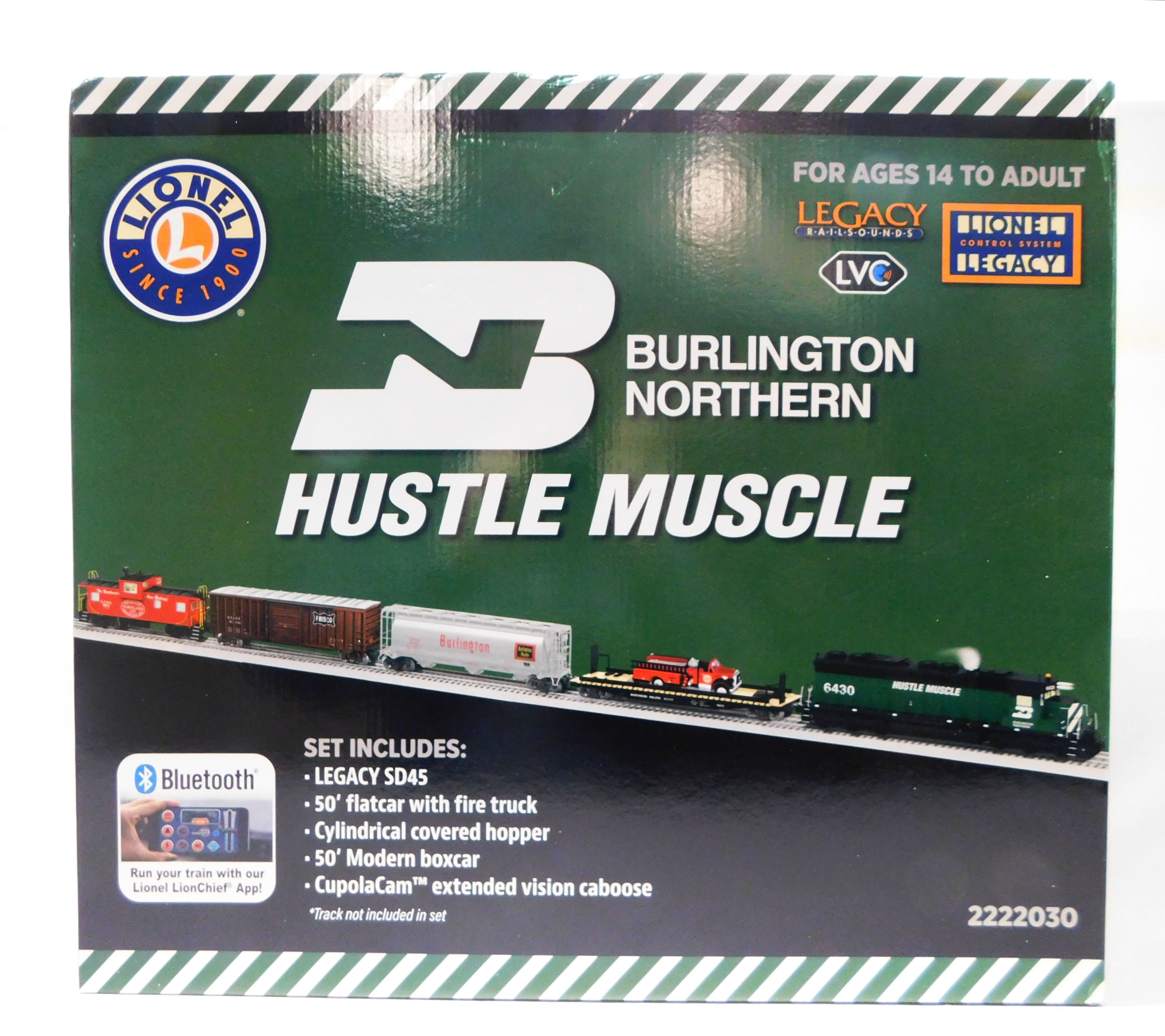 LIONEL BURLINGTON NORTHERN LEGACY HUSTLE MUSCLE TRAIN SET O GAUGE 2222030 - Walmart.com