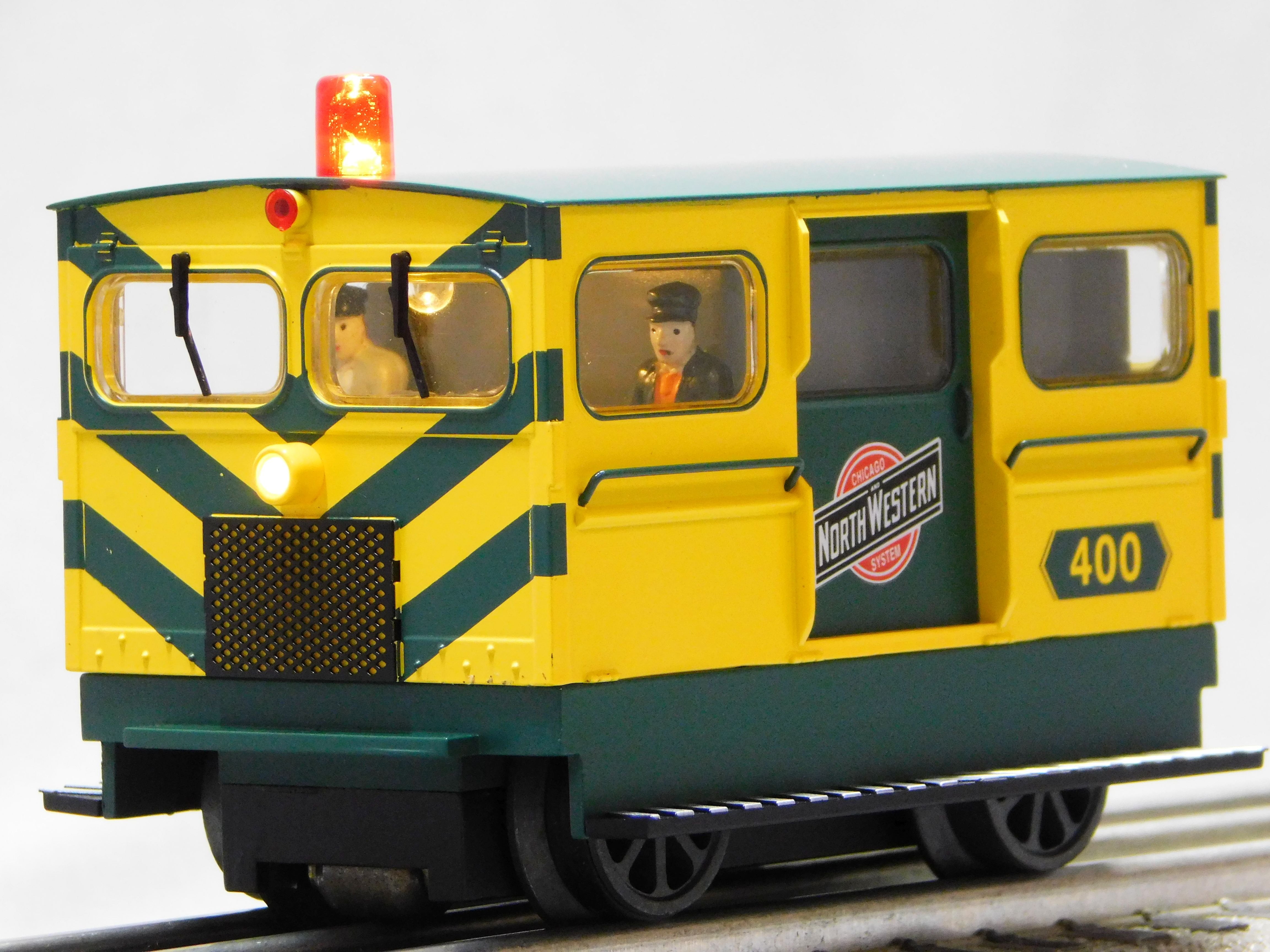 LIONEL CHICAGO NORTHWESTERN CNW TMCC SPEEDER O GAUGE ENGINE 2435150 ...