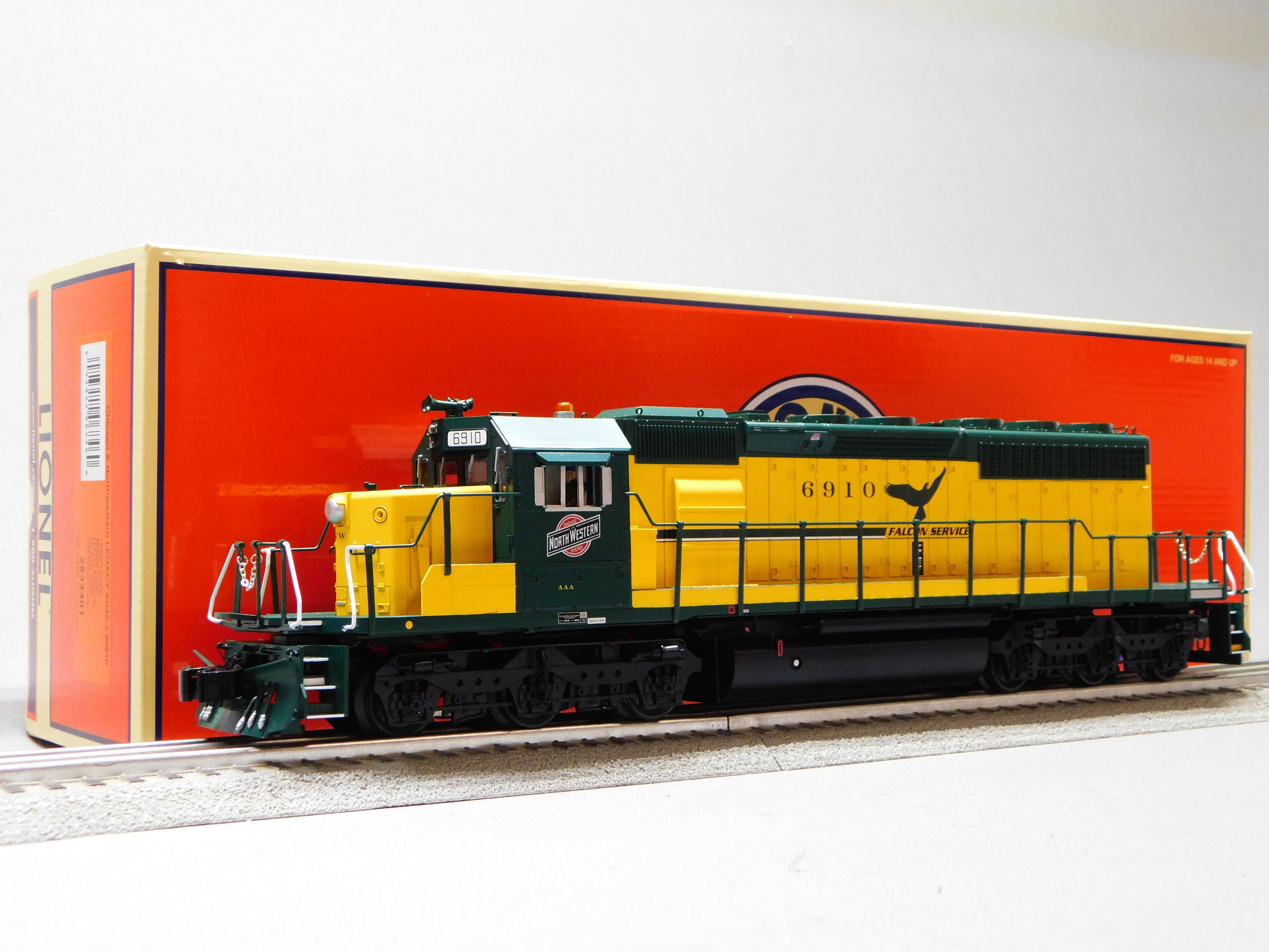 LIONEL CHICAGO & NORTHWESTERN LEGACY SD40-2 DIESEL ENGINE O GAUGE ...