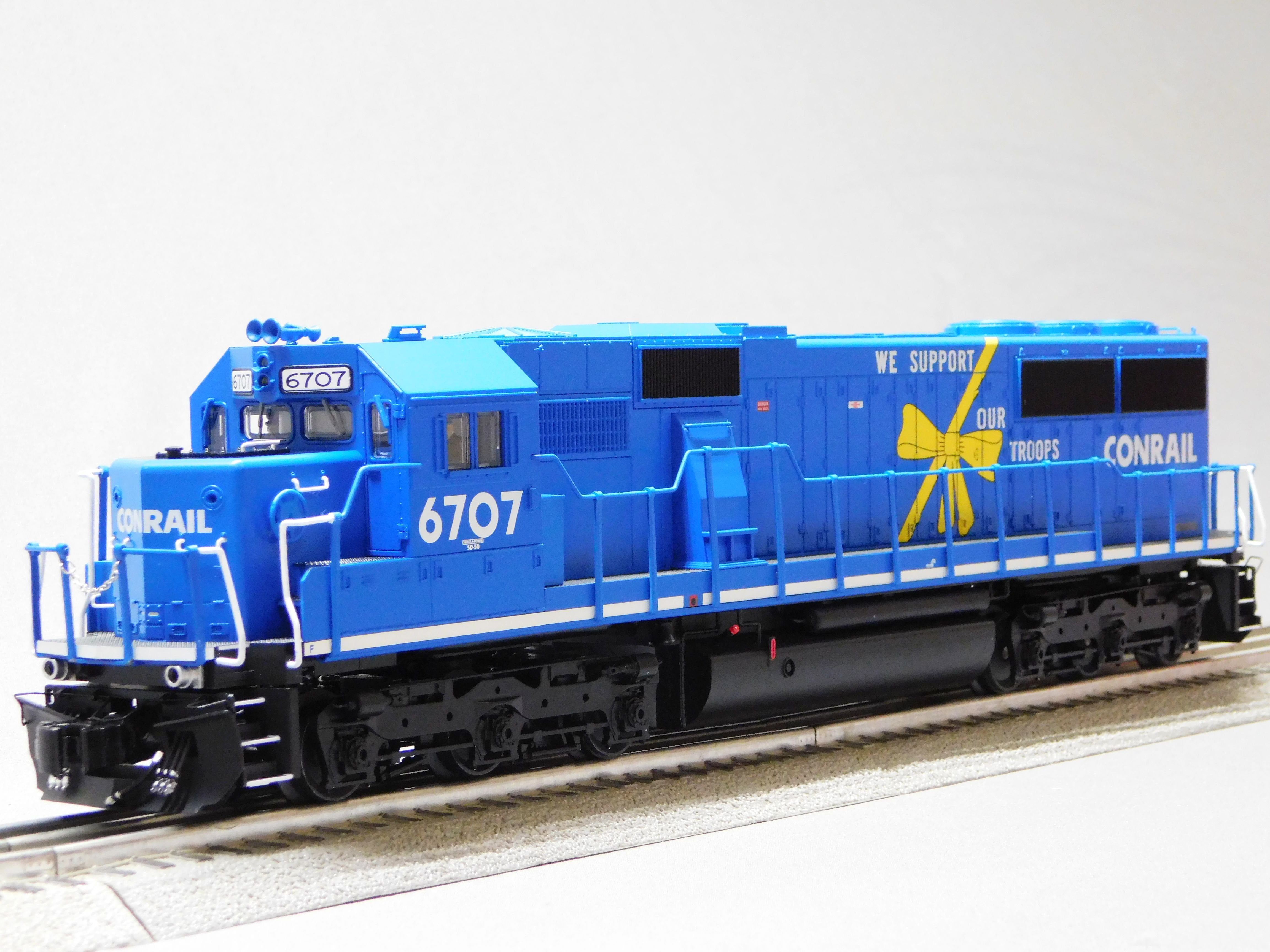 LIONEL CONRAIL LEGACY SD50 DIESEL LOCOMOTIVE ENGINE #6707 O GAUGE 2433250 - Walmart.com