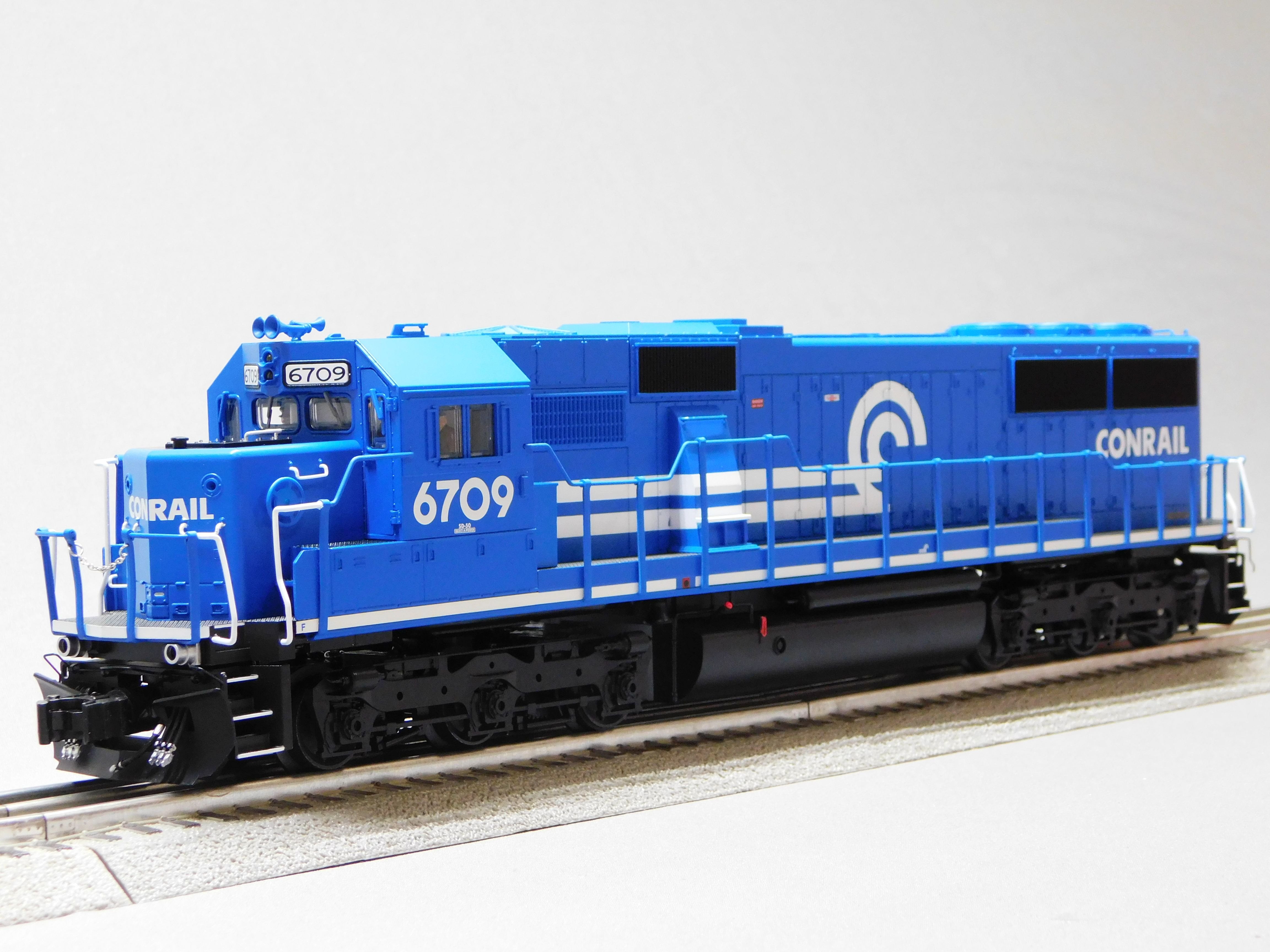 LIONEL CONRAIL LEGACY SD50 DIESEL LOCOMOTIVE ENGINE #6709 O GAUGE ...