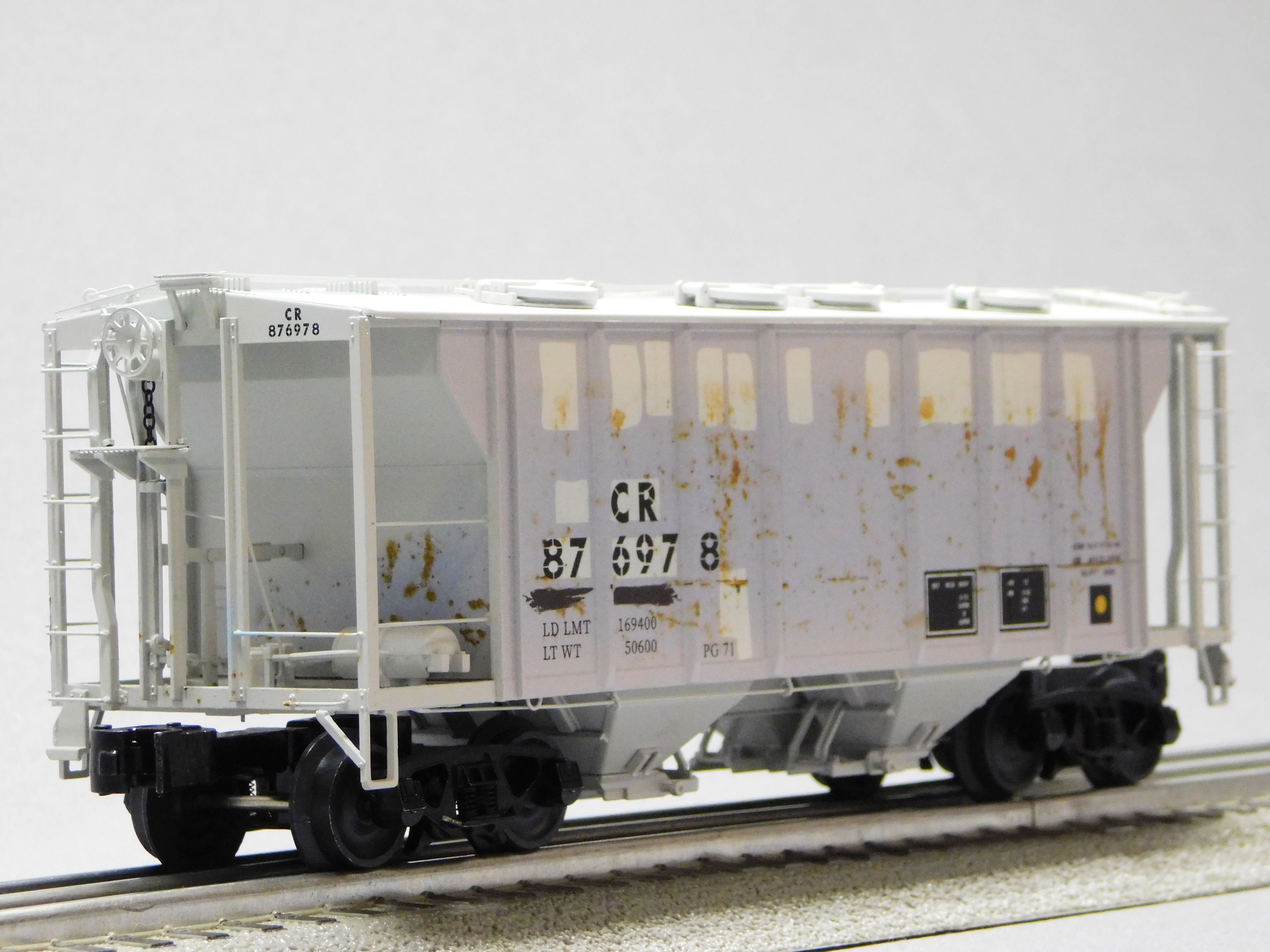 LIONEL CONRAIL PS-2 COVERED HOPPER #876978 O GAUGE 2426631 - Walmart.com