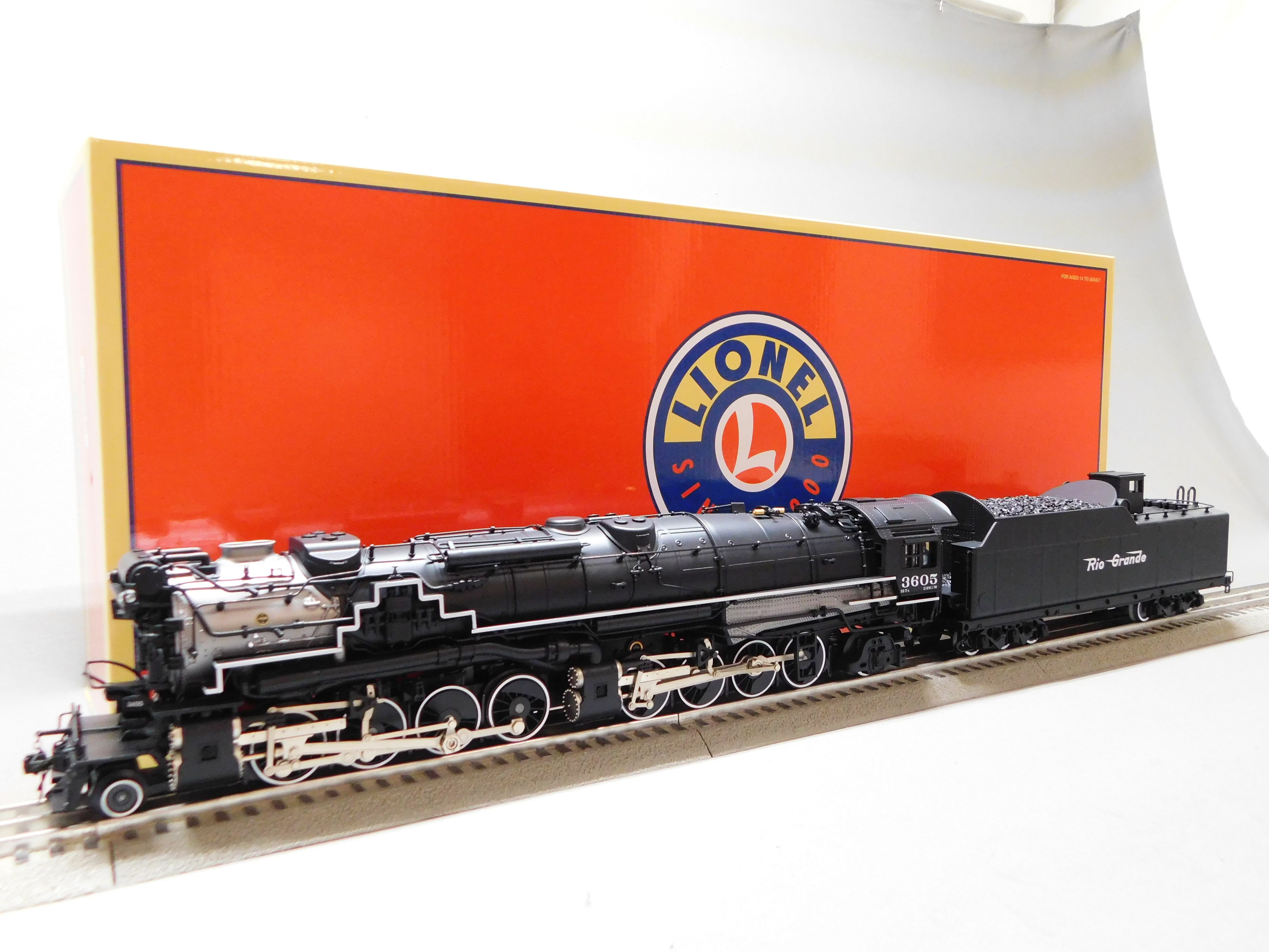 LIONEL DENVER & RIO GRANDE DRGW LEGACY 2-8-8-4 STEAM ENGINE O GAUGE ...