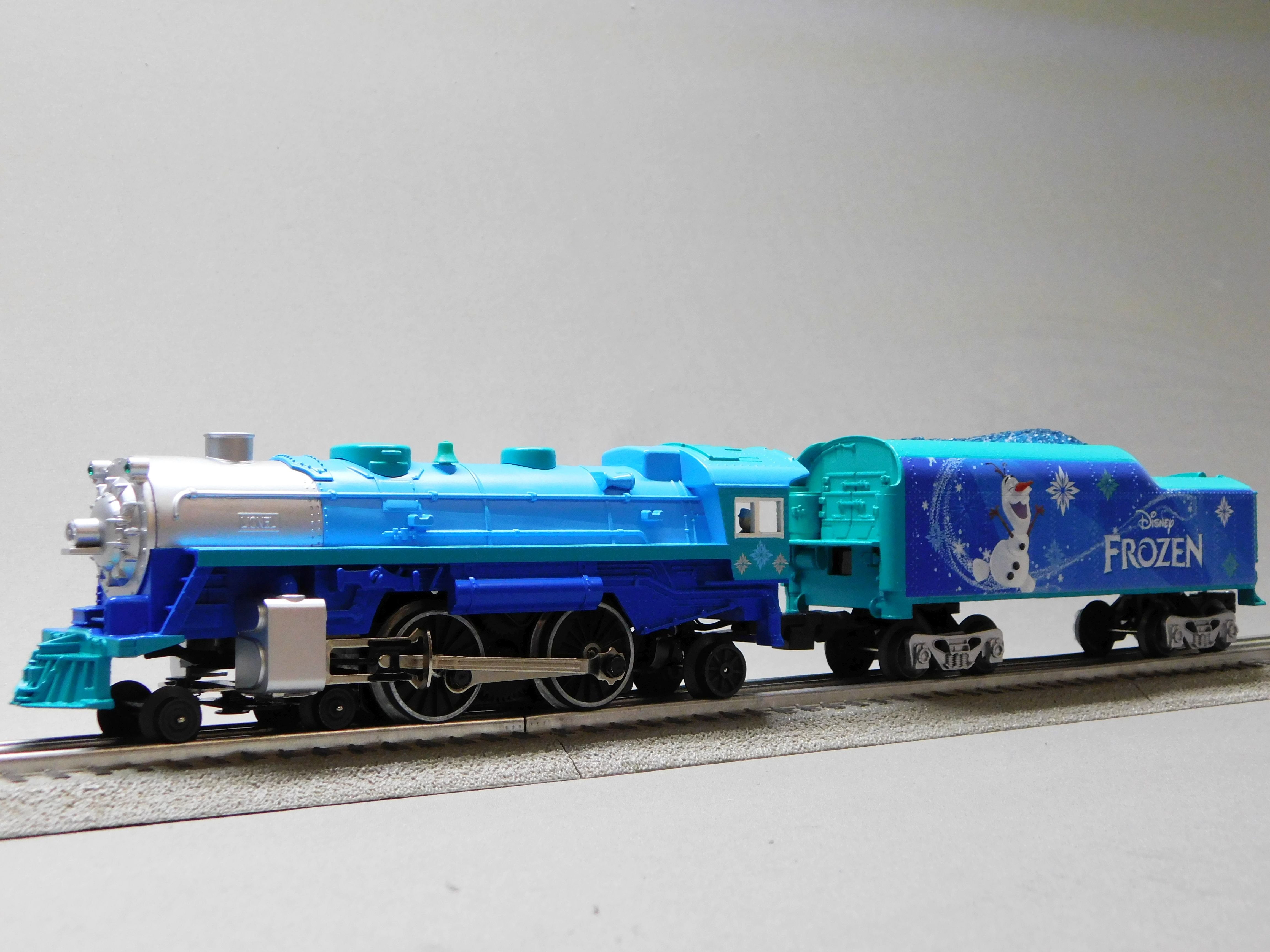 LIONEL DISNEY FROZEN OLAF LIONCHIEF STEAM ENGINE O GAUGE 2423040-E ...