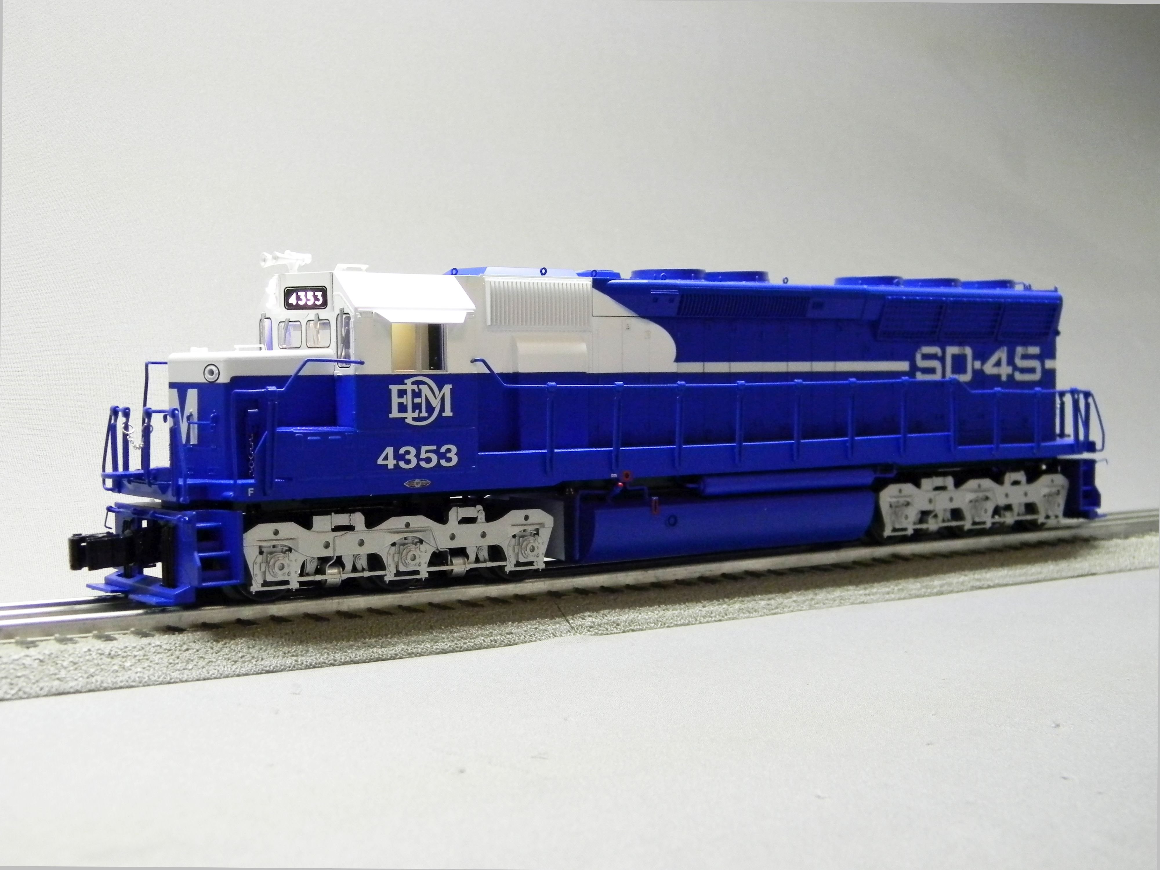 LIONEL EMD SUPERBASS NON-POWERED LEGACY SD45 DIESEL #4353 O GAUGE 2233098 - Walmart.com