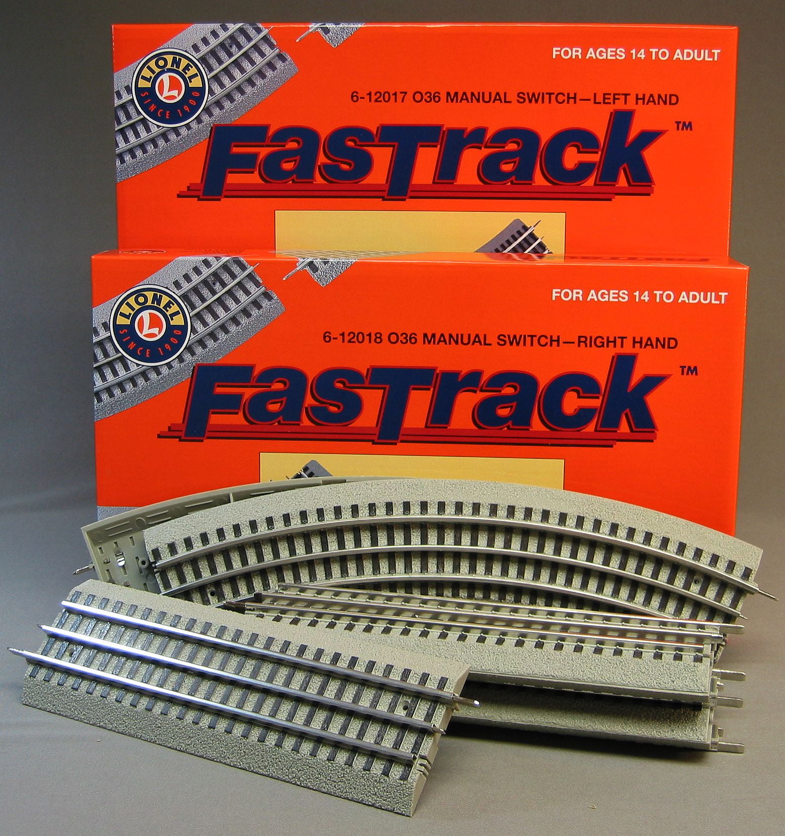 LIONEL FASTRACK LOT TRACK PACK OUTER PASSING LOOP BULK 6-12031 NB ...