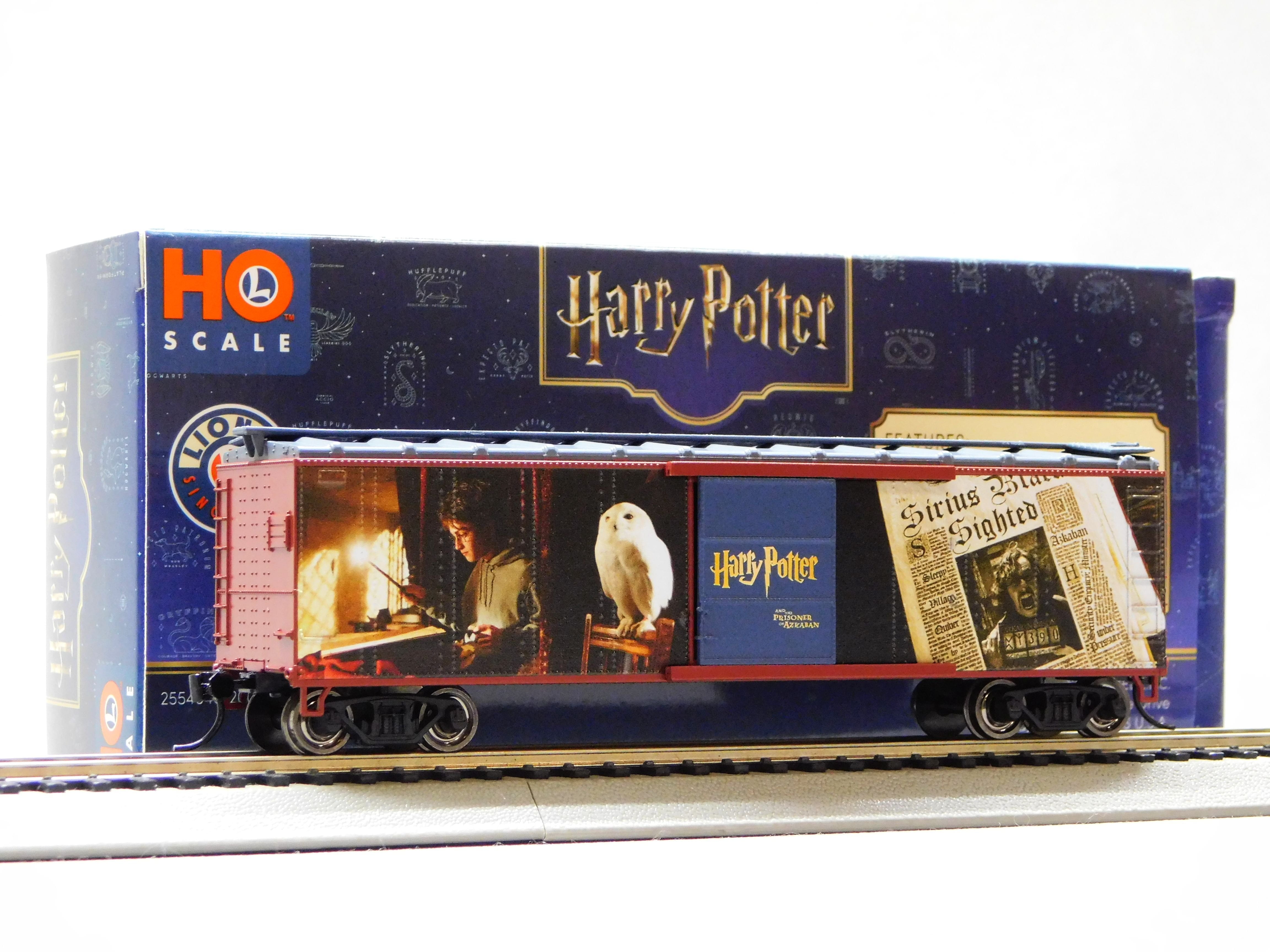 LIONEL HO SCALE HARRY POTTER PRISONER OF AZKABAN MOVIE BOXCAR 2554060 ...