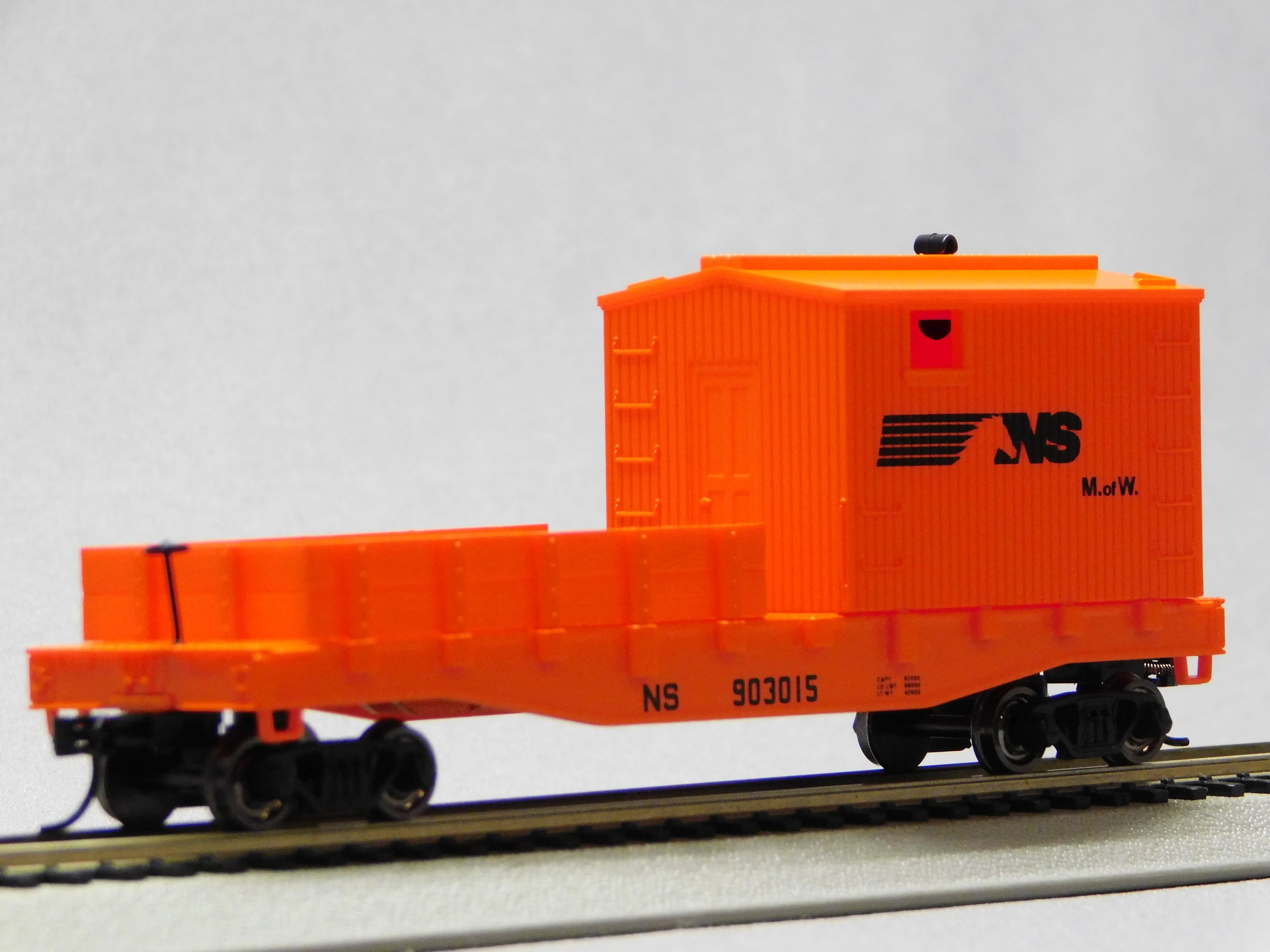 LIONEL HO SCALE NORFOLK SOUTHERN WORK CABOOSE #903015 NS M.ofW. MOW ...