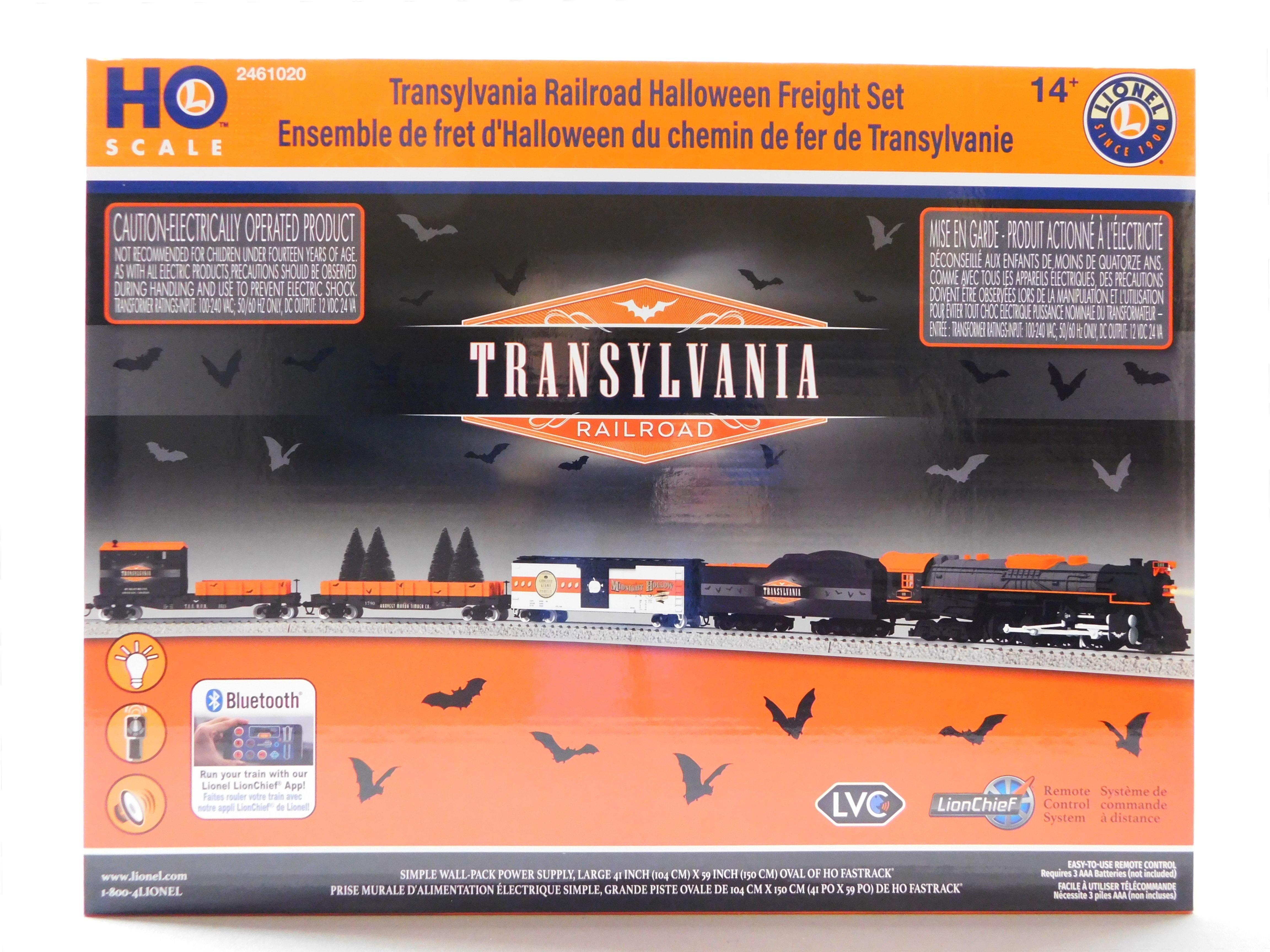 LIONEL HO SCALE TRANSYLVANIA RAILROAD FREIGHT TRAIN STEAM SET 2461020 ...