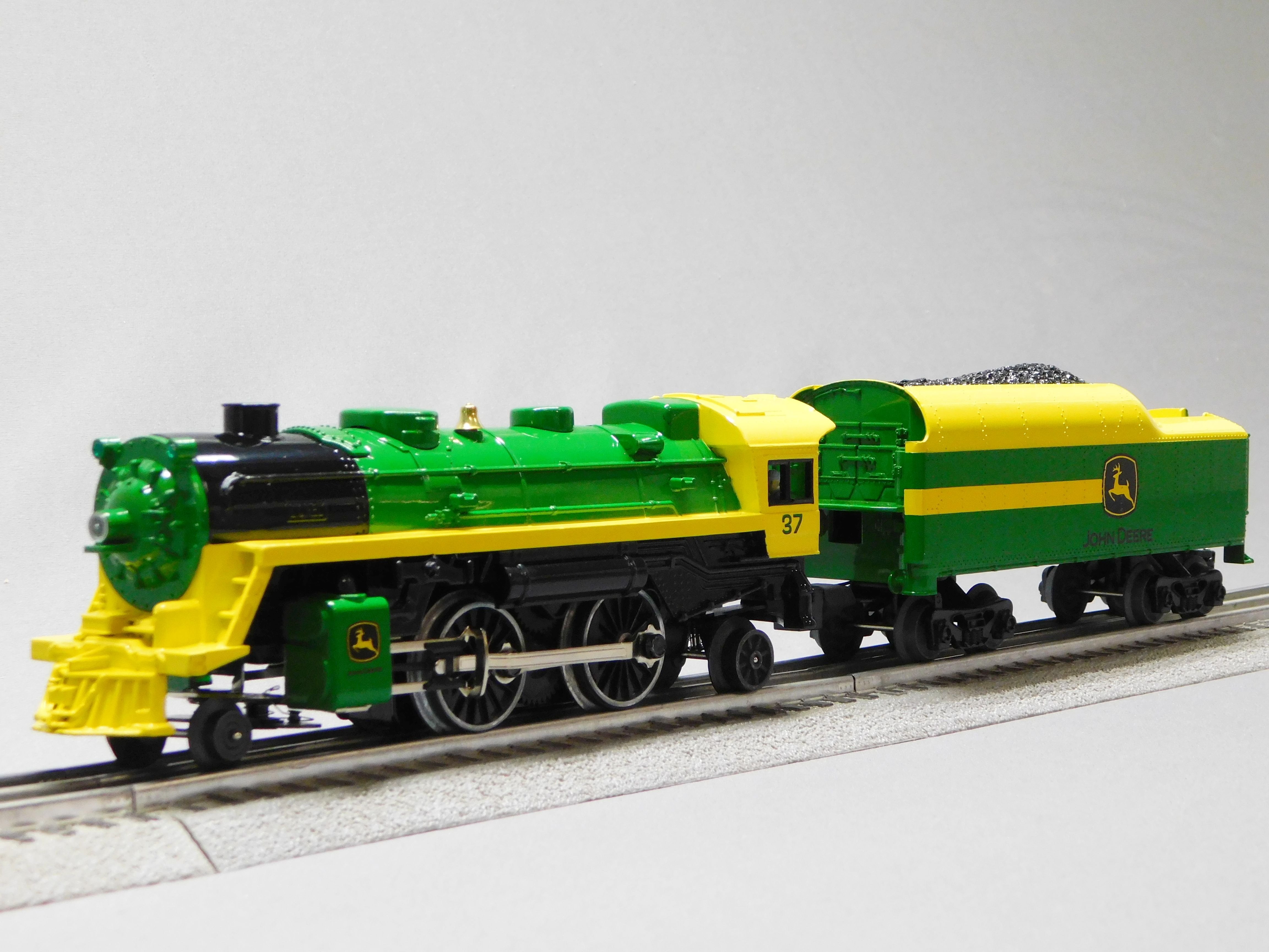 LIONEL JOHN DEERE LIONCHIEF 2-4-2 STEAM LOCOMOTIVE ENGINE 243070-E - Walmart.com