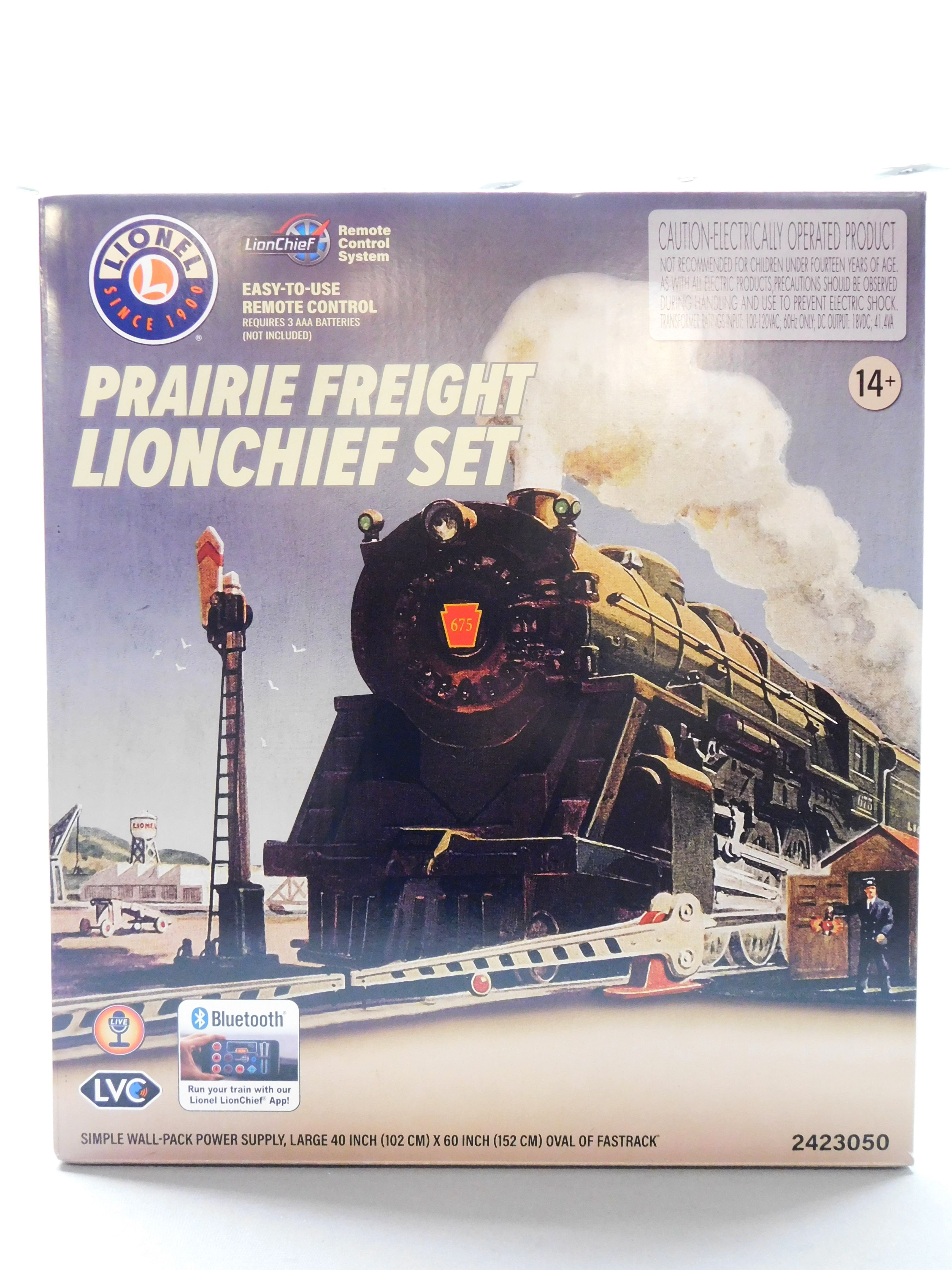 LIONEL LINES PRAIRIE FREIGHT LIONCHIEF TRAIN SET O GAUGE 2423050 - Walmart.com