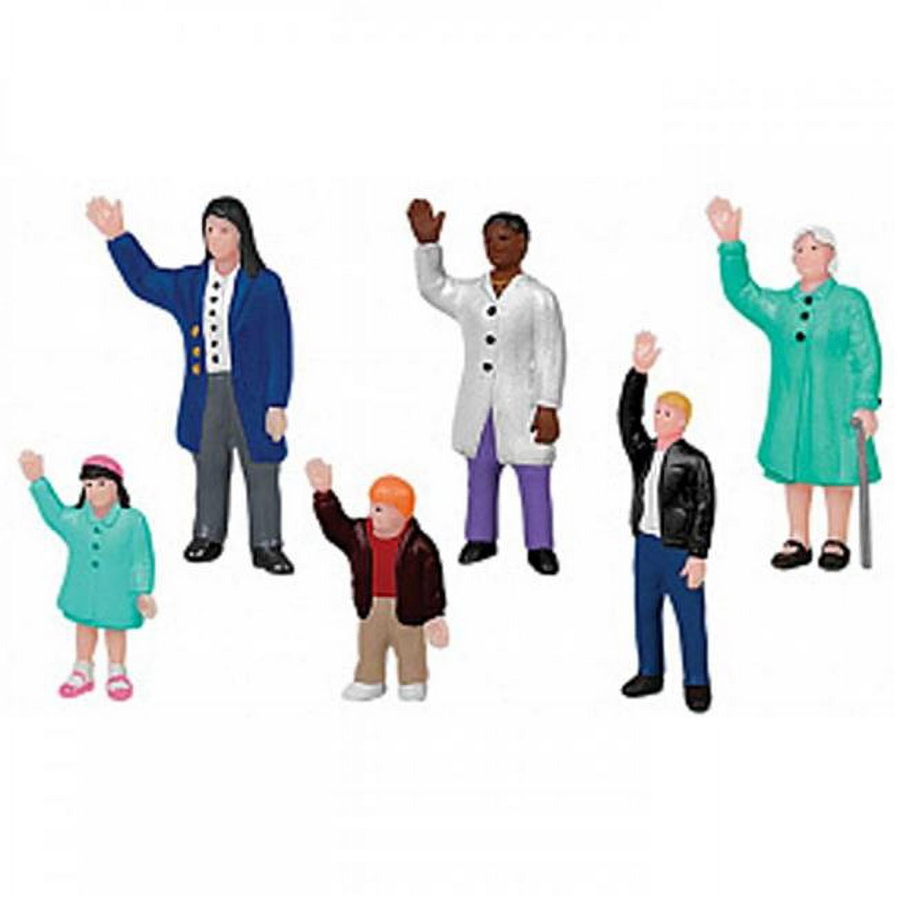 LIONEL LIO1930240 People Waving Figure - Pack of 6 - Walmart.com