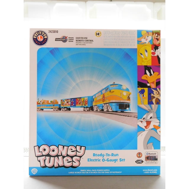 LIONEL LOONEY TUNES LIONCHIEF BLUETOOTH TRAIN SET 2423010 - Walmart.com
