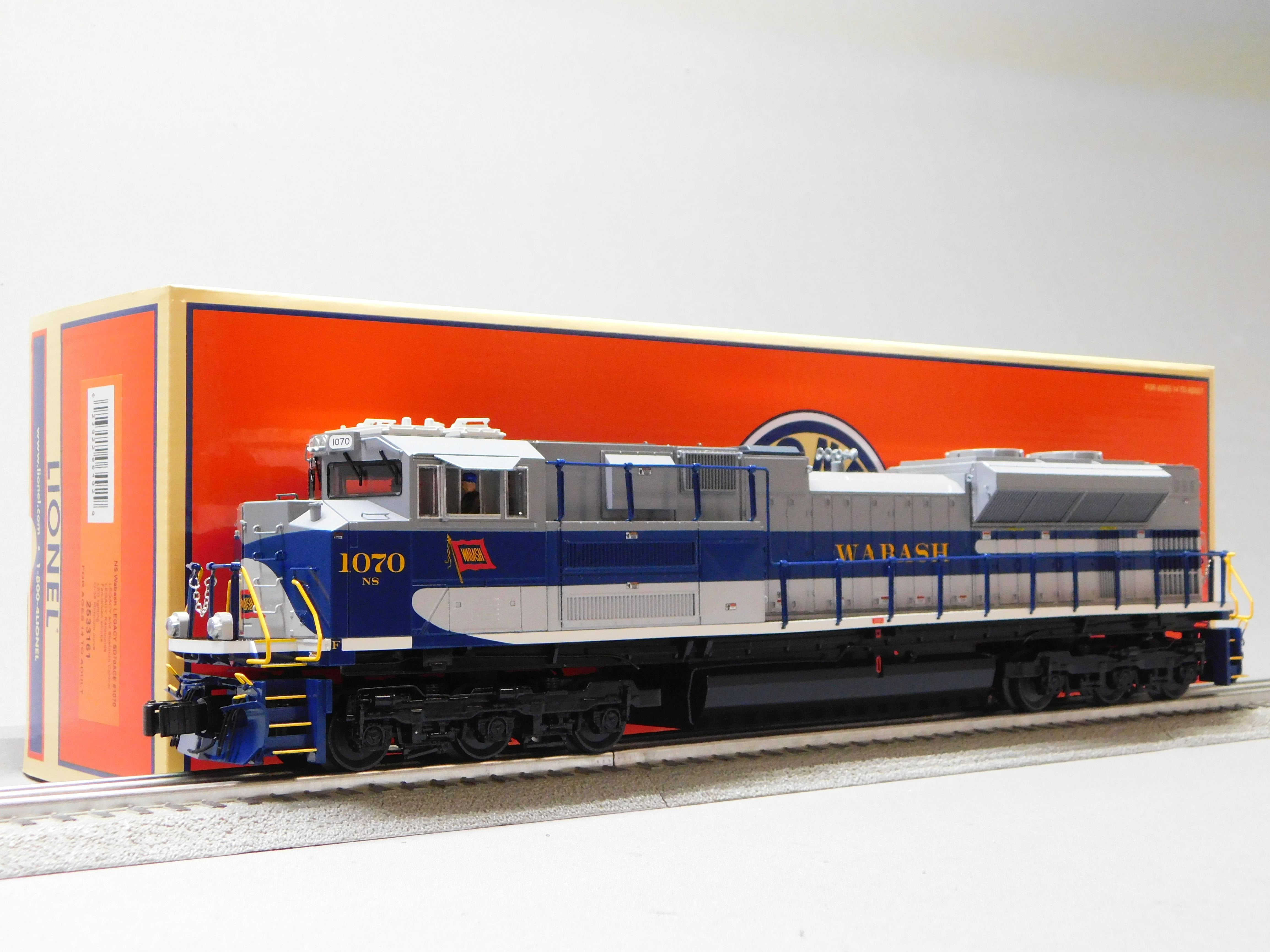 LIONEL NORFOLK SOUTHERN NS WABASH HERITAGE LEGACY SD70ACe DIESEL ENGINE ...
