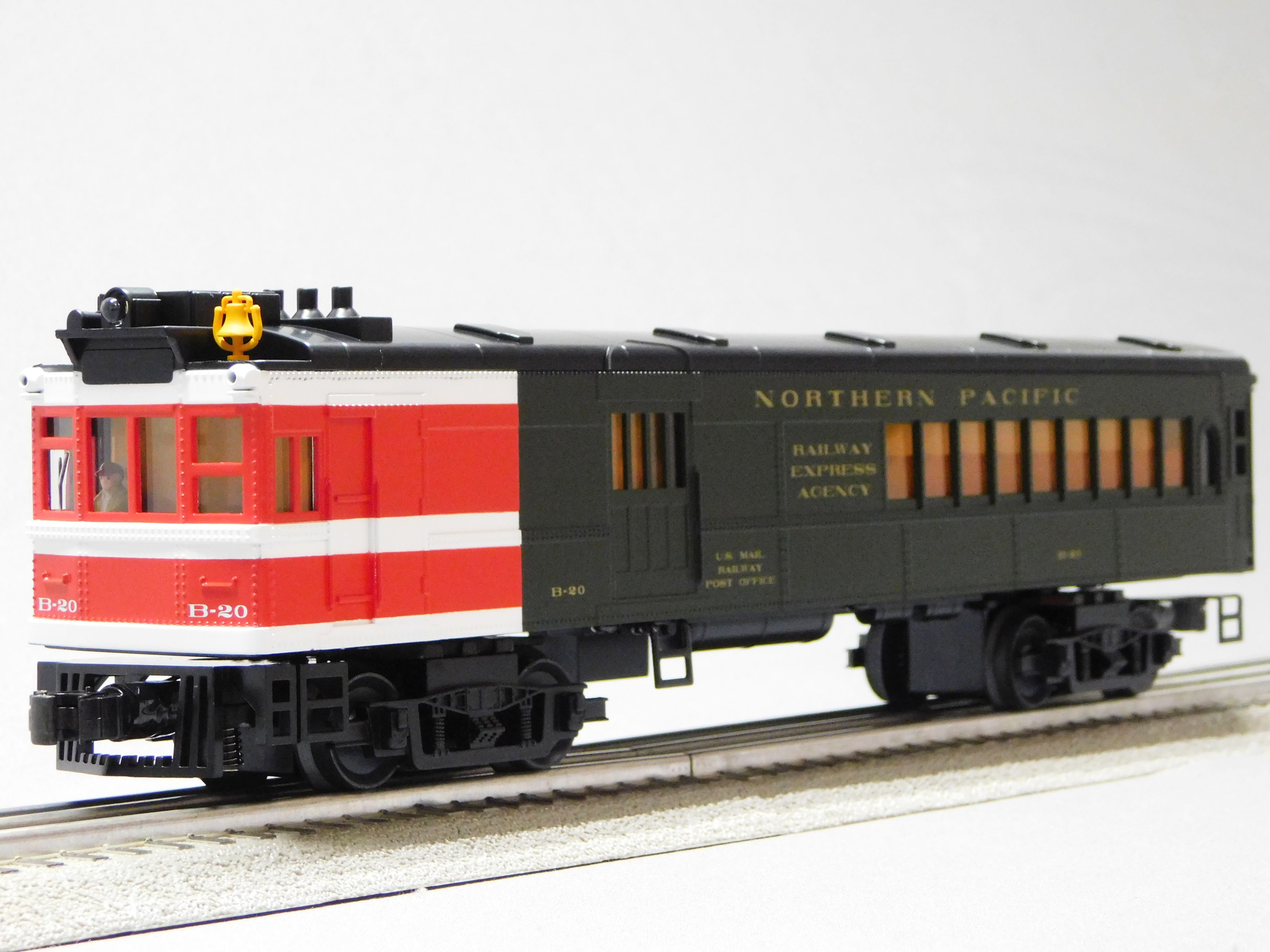 LIONEL NORTHERN PACIFIC LIONCHIEF PLUS 2.0 DOODLEBUG O GAUGE 2435090 ...