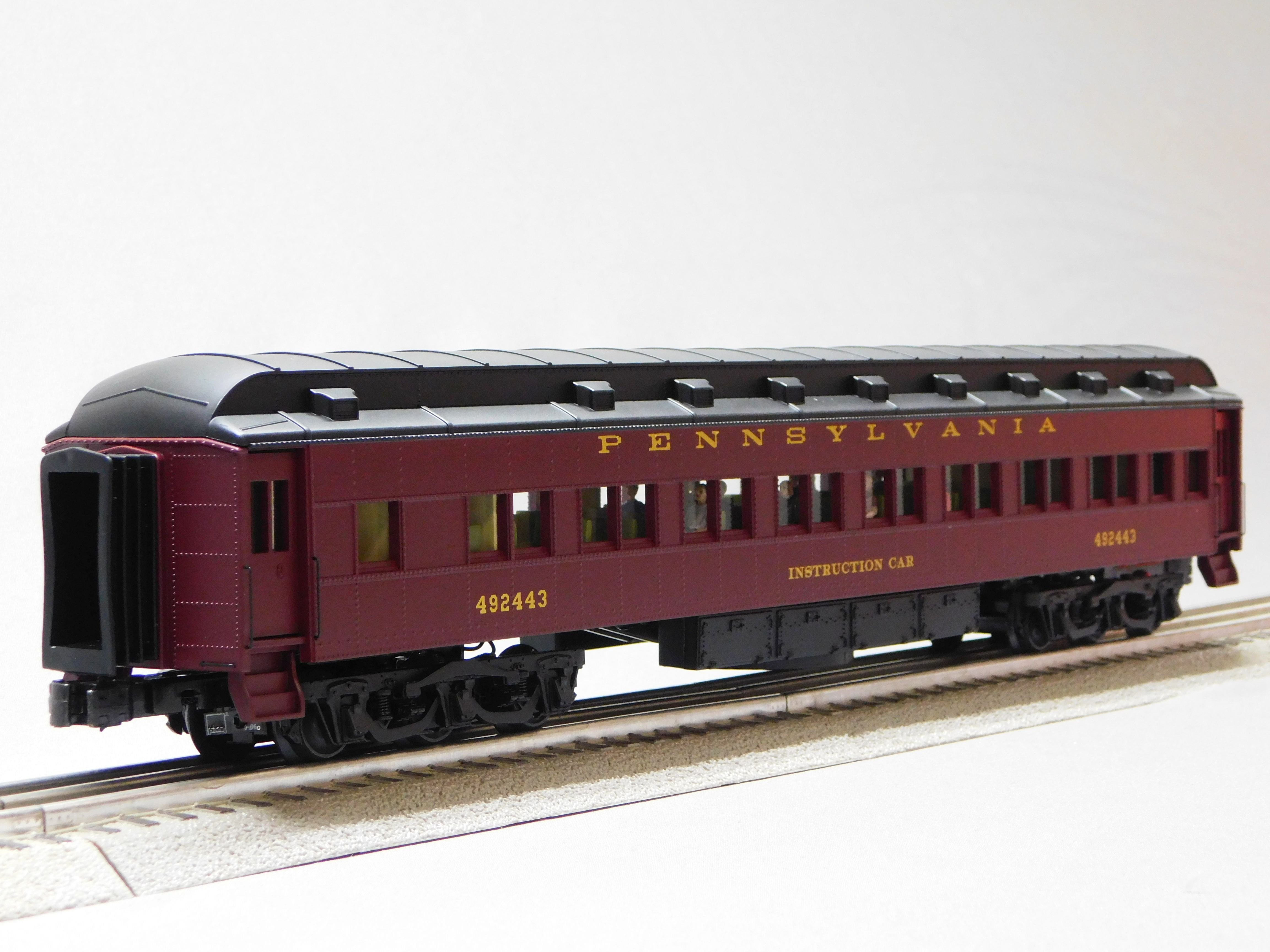 LIONEL PENNSYLVANIA PRR TRAINING CAR #492443 O GAUGE 2427290 - Walmart.com