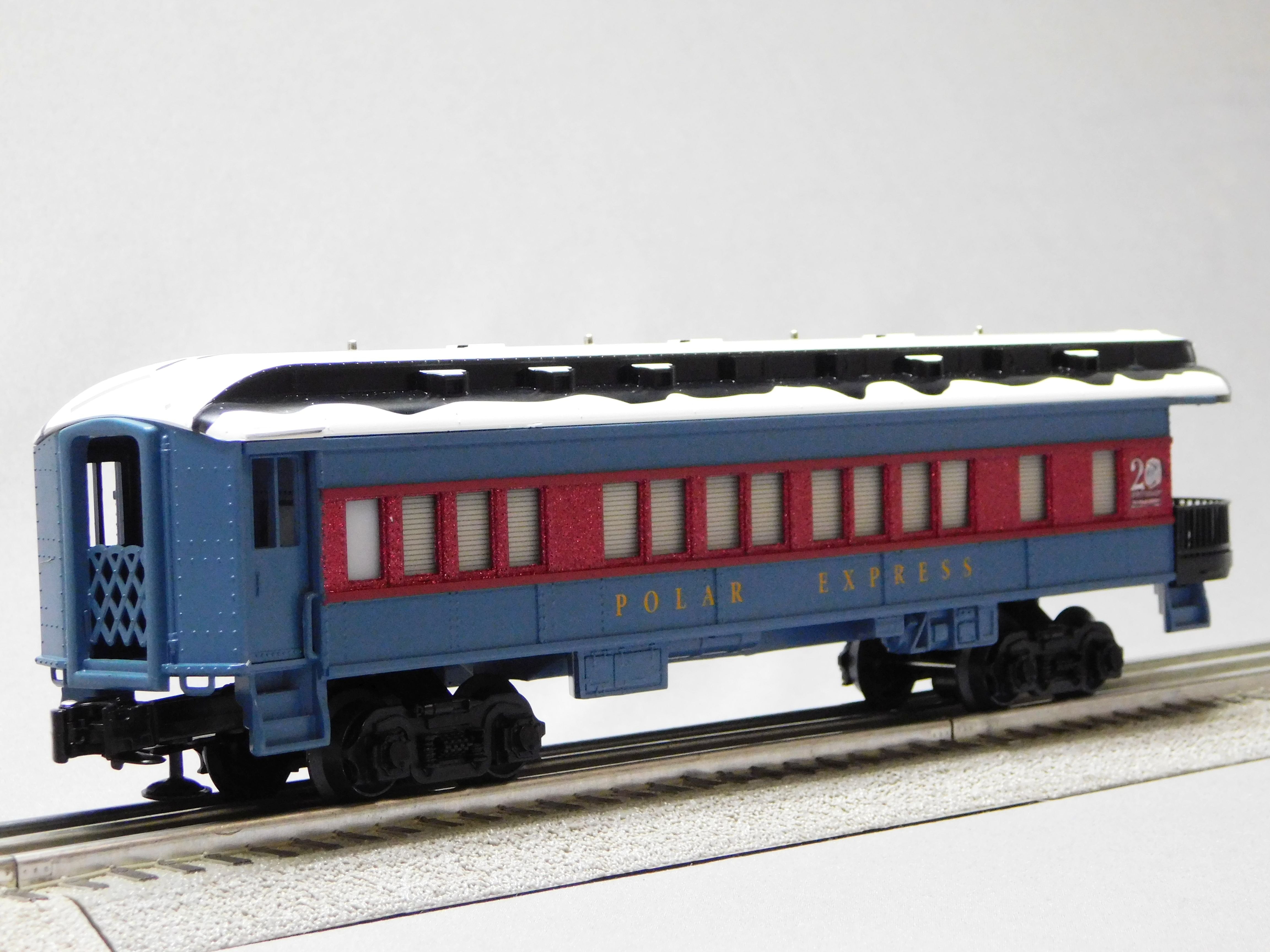 LIONEL POLAR EXPRESS 20th ANNIVERSARY OBSERVATION TRAIN CAR 2423030-O ...