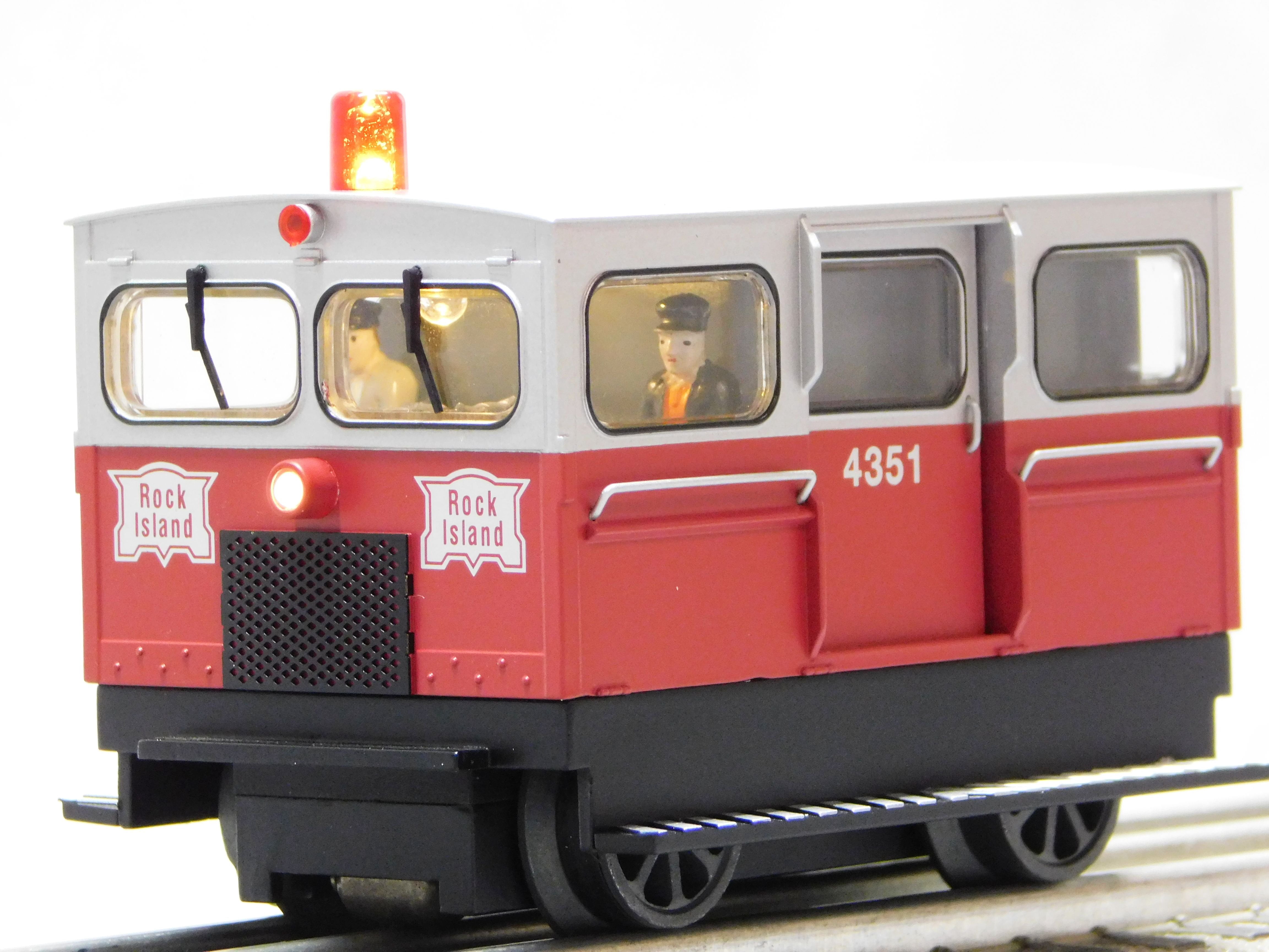 LIONEL ROCK ISLAND TMCC SPEEDER O GAUGE ENGINE 2435160 - Walmart.com