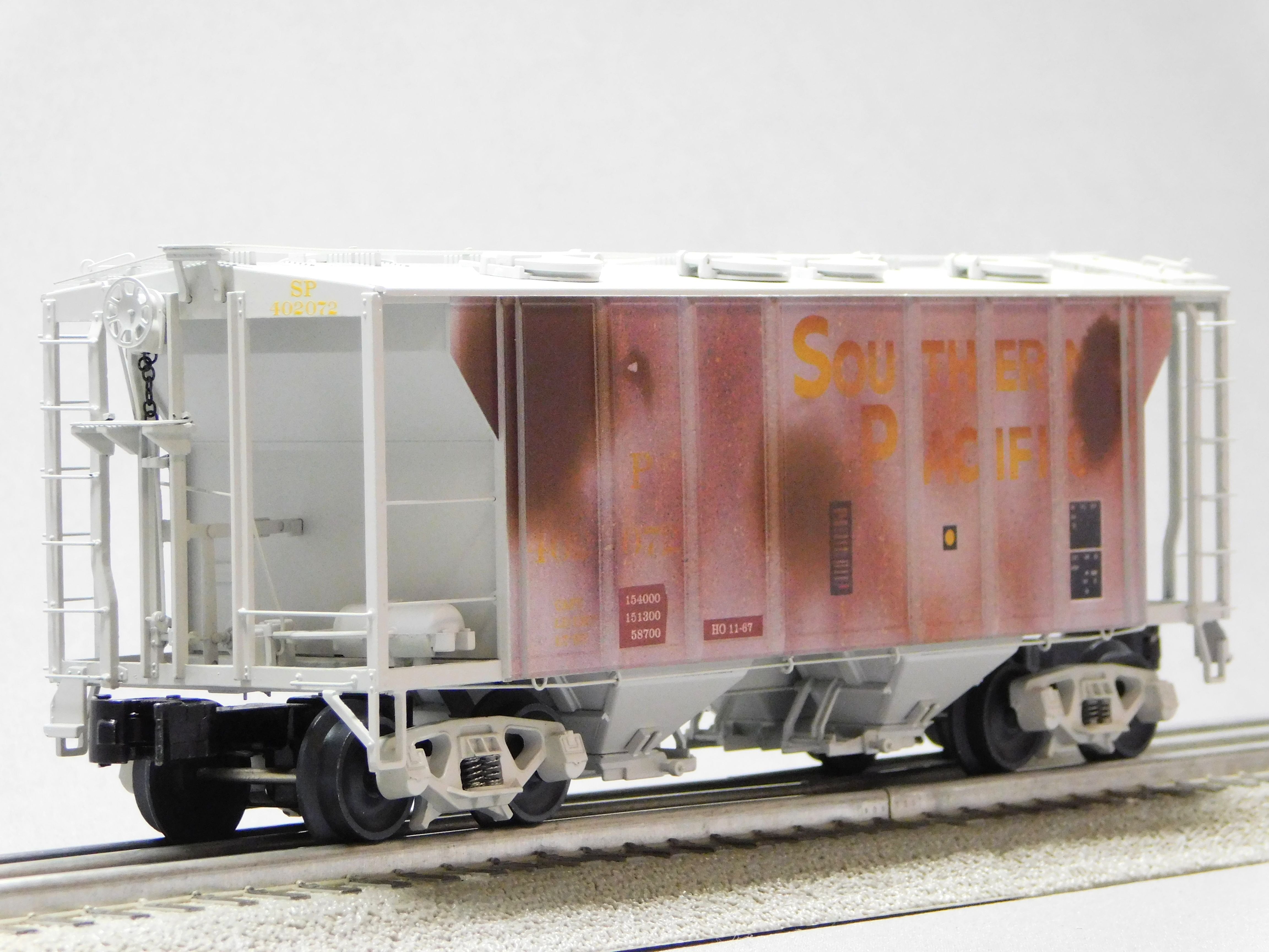 LIONEL SOUTHERN PACIFIC PS-2 COVERED HOPPER #402072 O GAUGE 2426661 ...