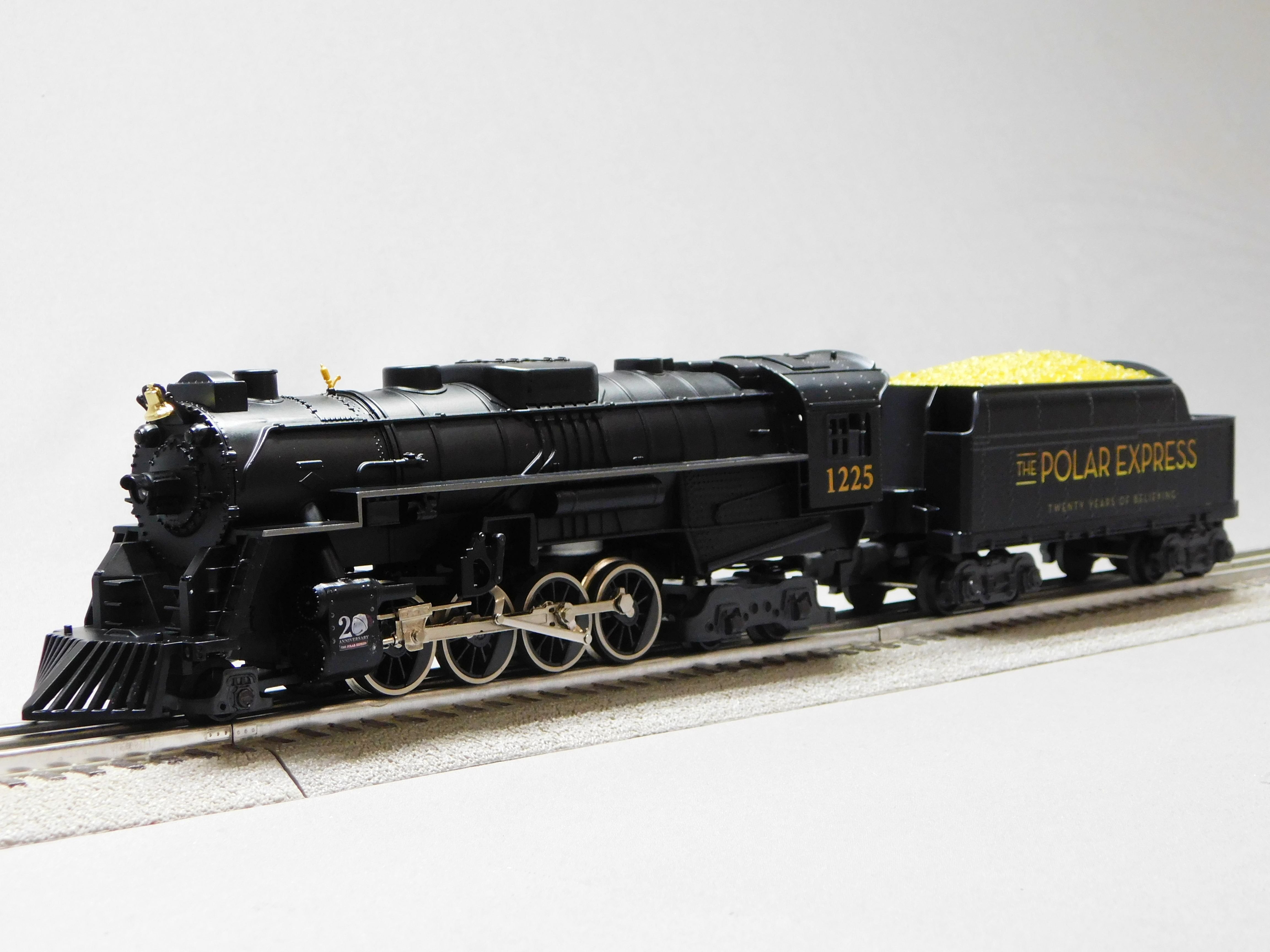 LIONEL THE POLAR EXPRESS 20th STEAM ENGINE #1225 O GAUGE 2423030-E ...